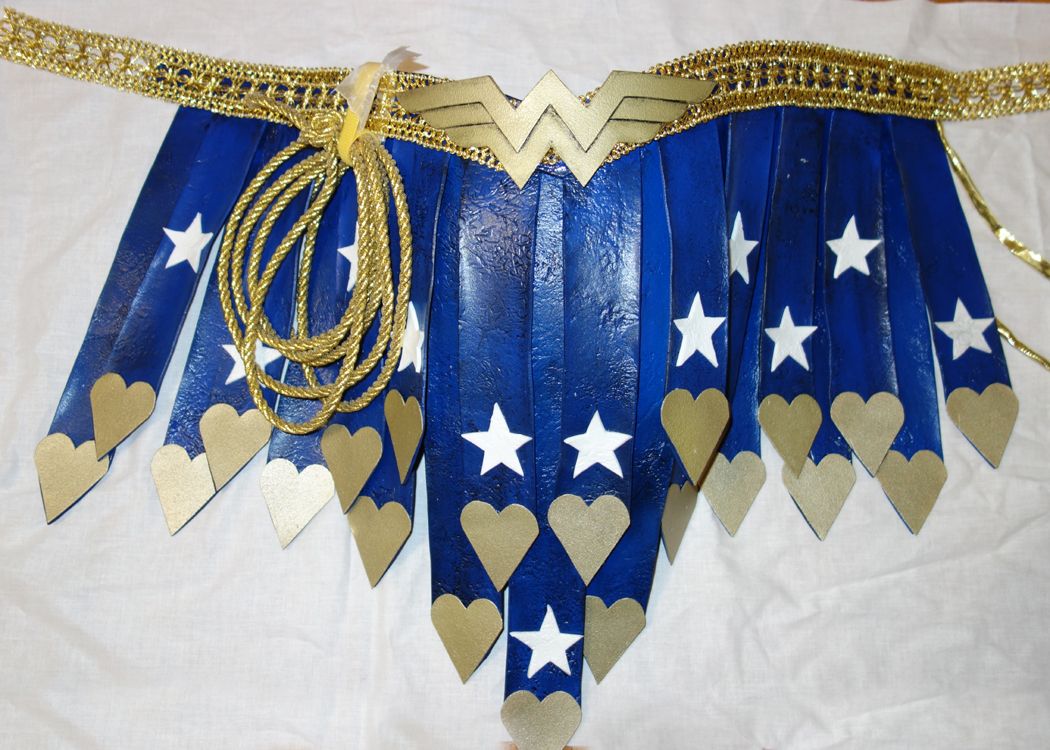 Make a Wonder Woman Costume WITH Your Child : 5 Steps (with Pictures ...