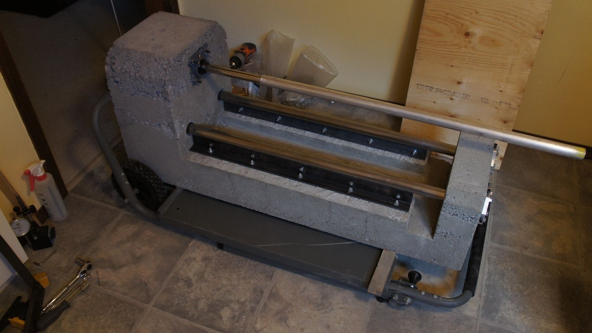Concrete Metal Lathe : 7 Steps (with Pictures) - Instructables