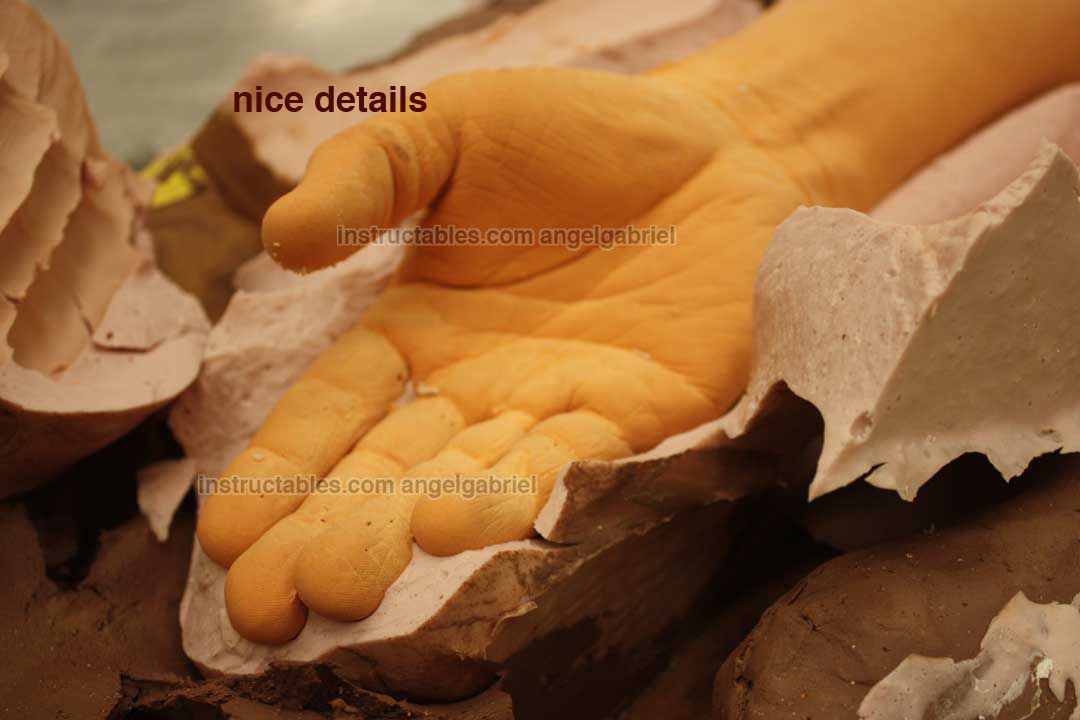 Plaster Alginate Casts of My Hand DIY : 5 Steps (with Pictures ...