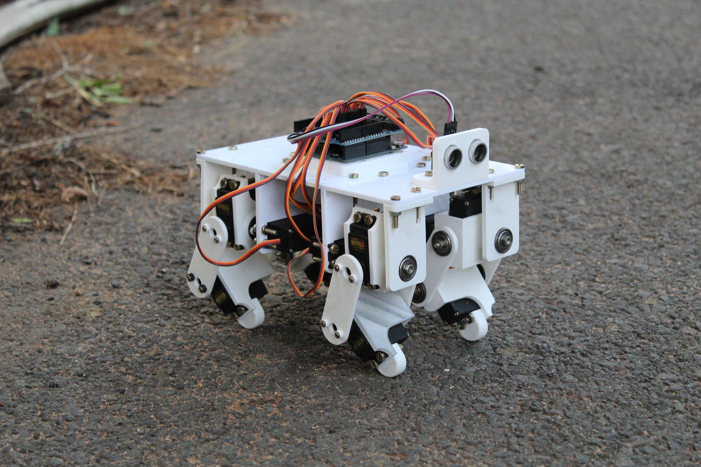 3D Printed Arduino Powered Quadruped Robot : 13 Steps (with Pictures ...