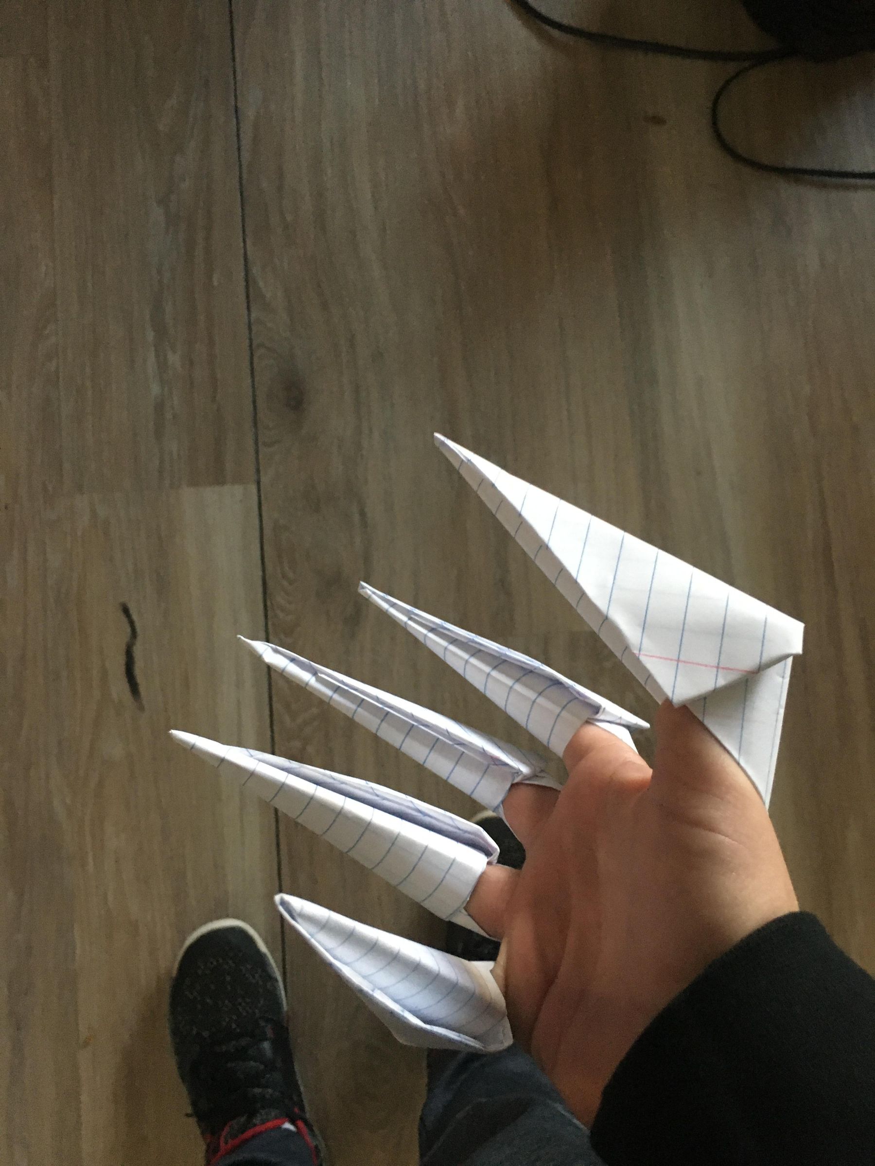 Paper Claws : 10 Steps - Instructables