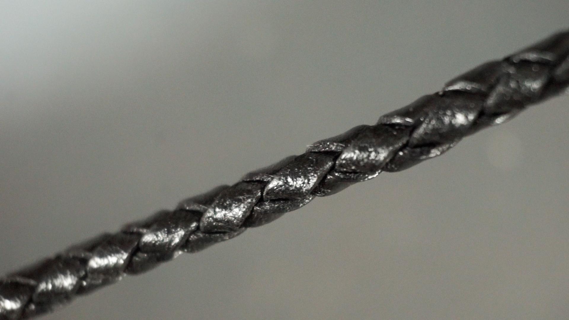 Double Round Braided Leather Bracelet : 11 Steps (with Pictures ...