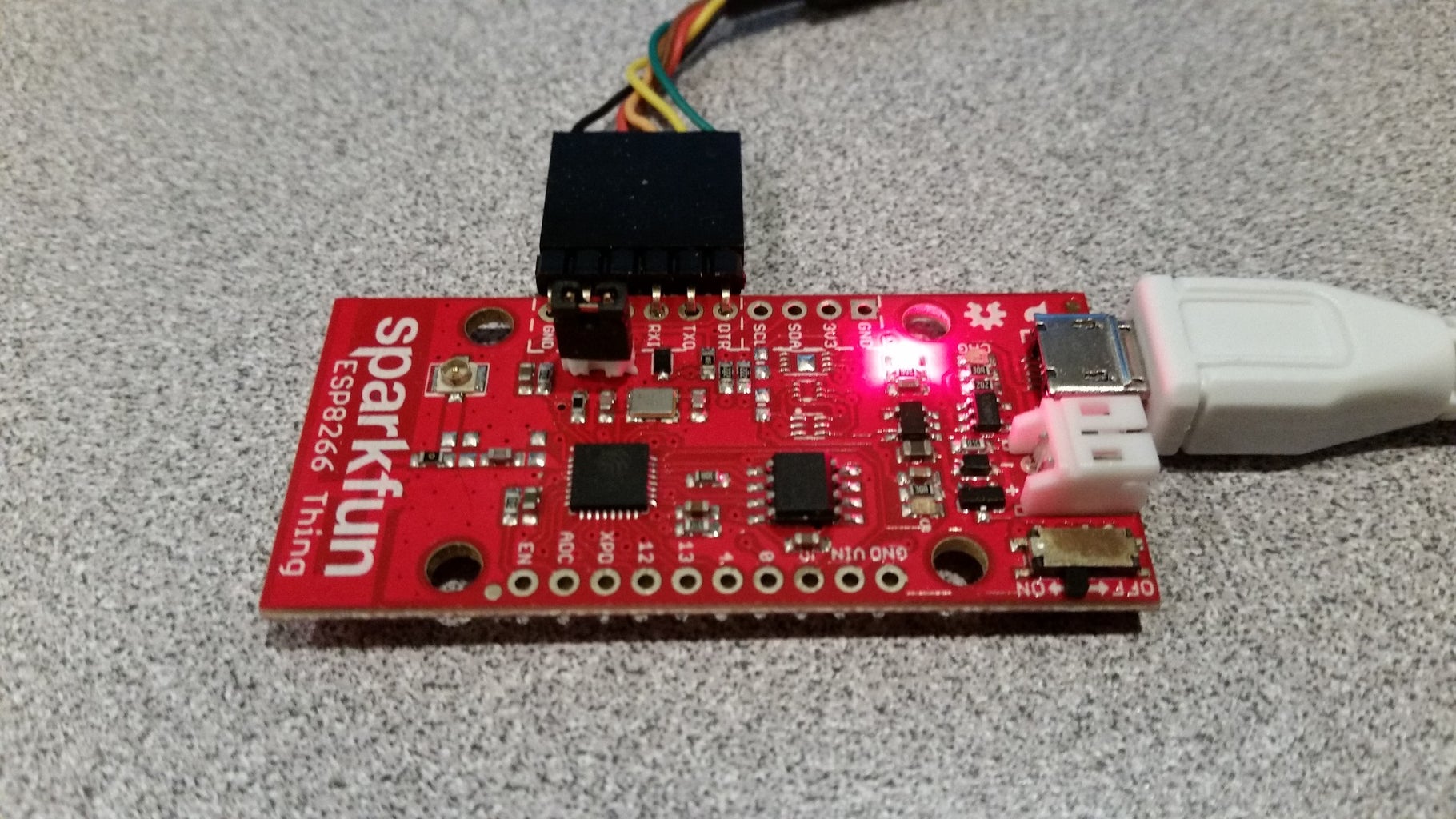 Sparkfun Thing How To Trigger Ifttt Event And Send Extra Email Data 3 Steps Instructables