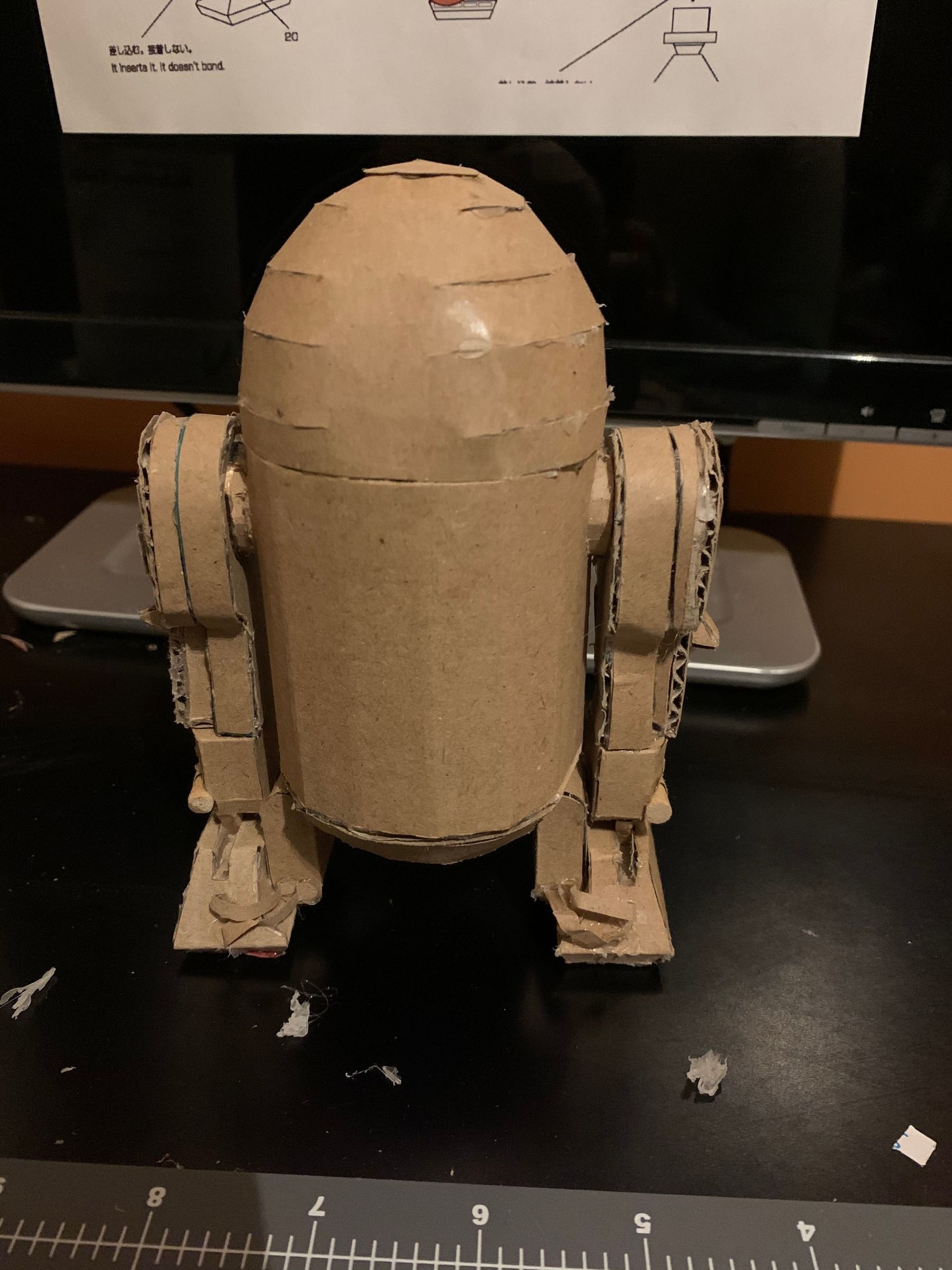 Cardboard R2-D2 Model : 5 Steps (with Pictures) - Instructables