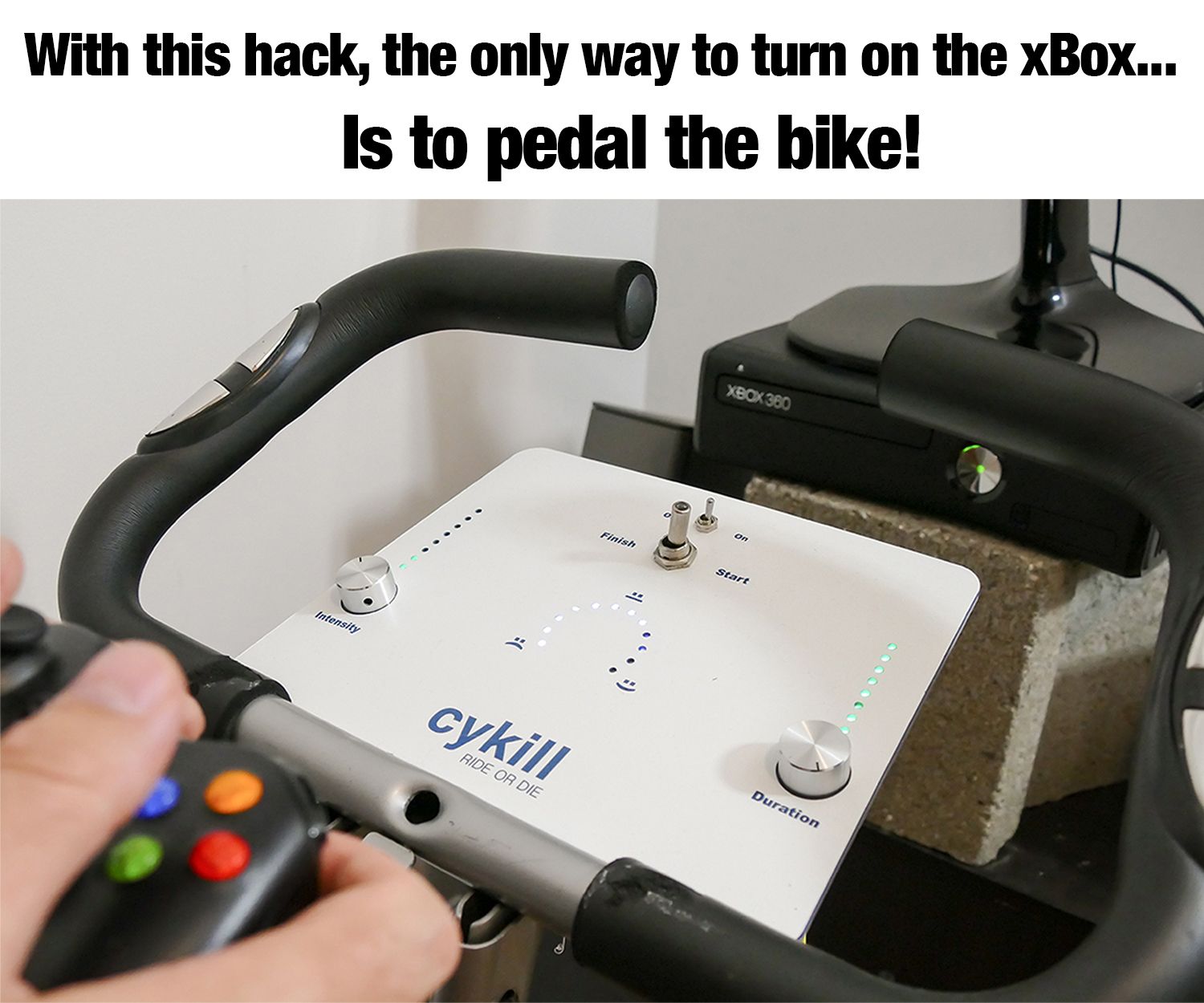Cykill – a Bike Powered Gaming Console : 8 Steps (with Pictures ...