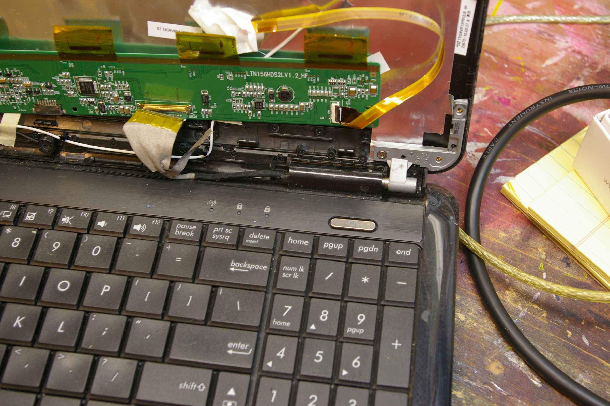 Convert a Laptop With a Broken Screen Into a Quiet, Space Saving ...
