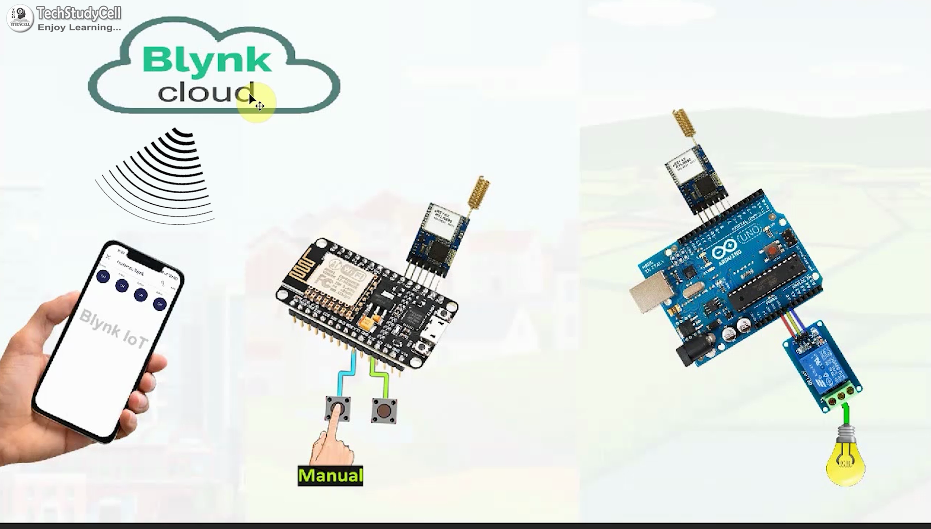 LoRa IoT Project With Arduino ESP8266 Control Relay Using Blynk : 15 ...