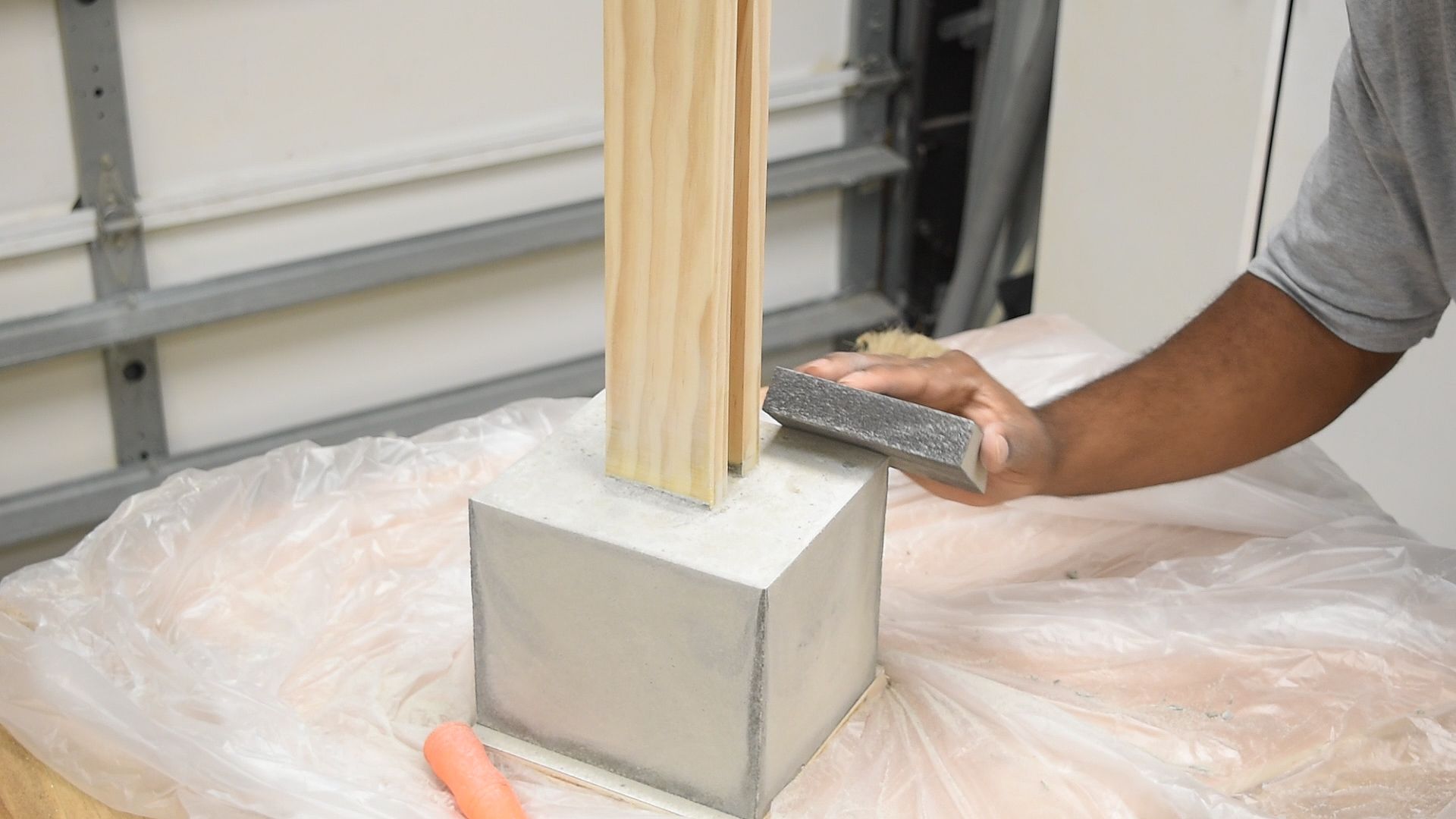 DIY Concrete and Wood LED Floor LAMP : 6 Steps (with Pictures ...
