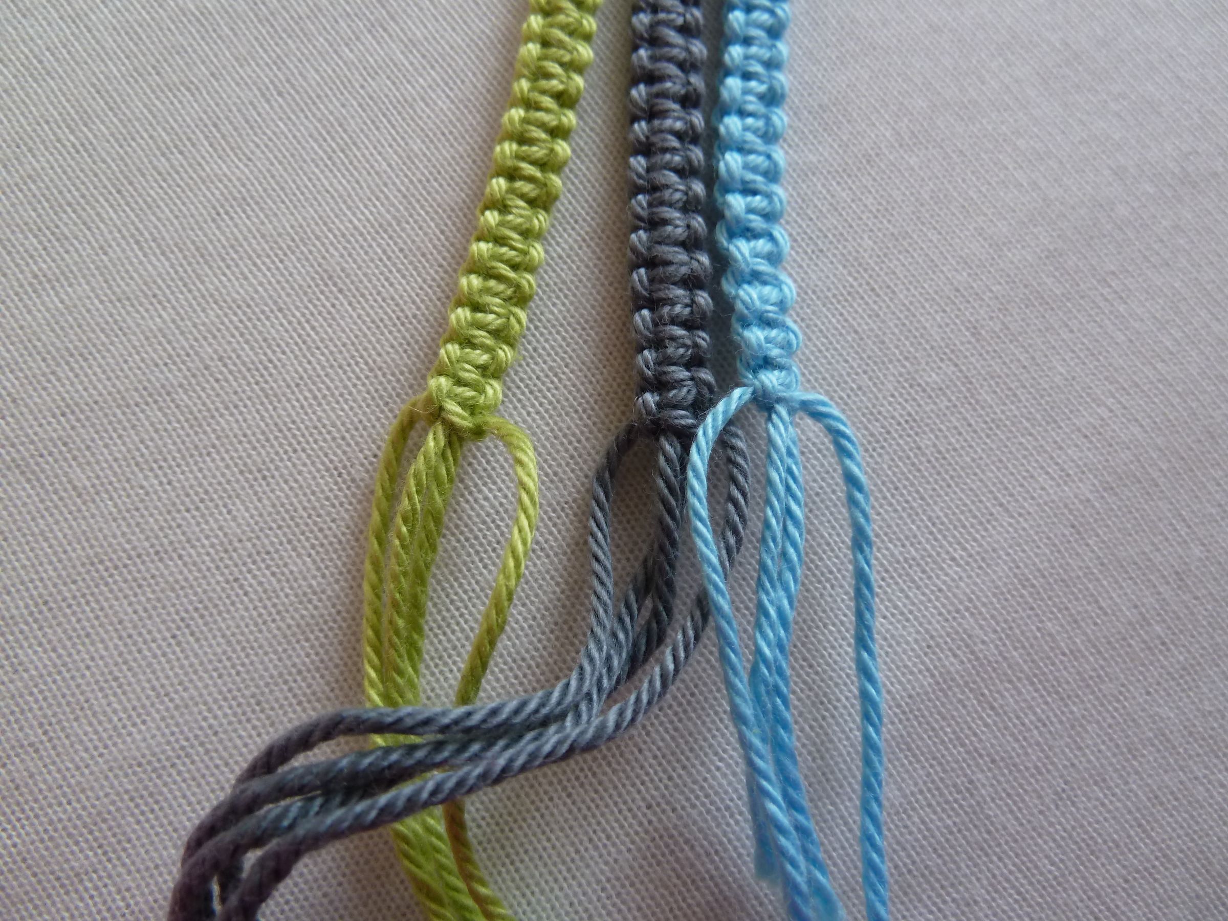 Braided Macrame Bracelet : 14 Steps (with Pictures) - Instructables