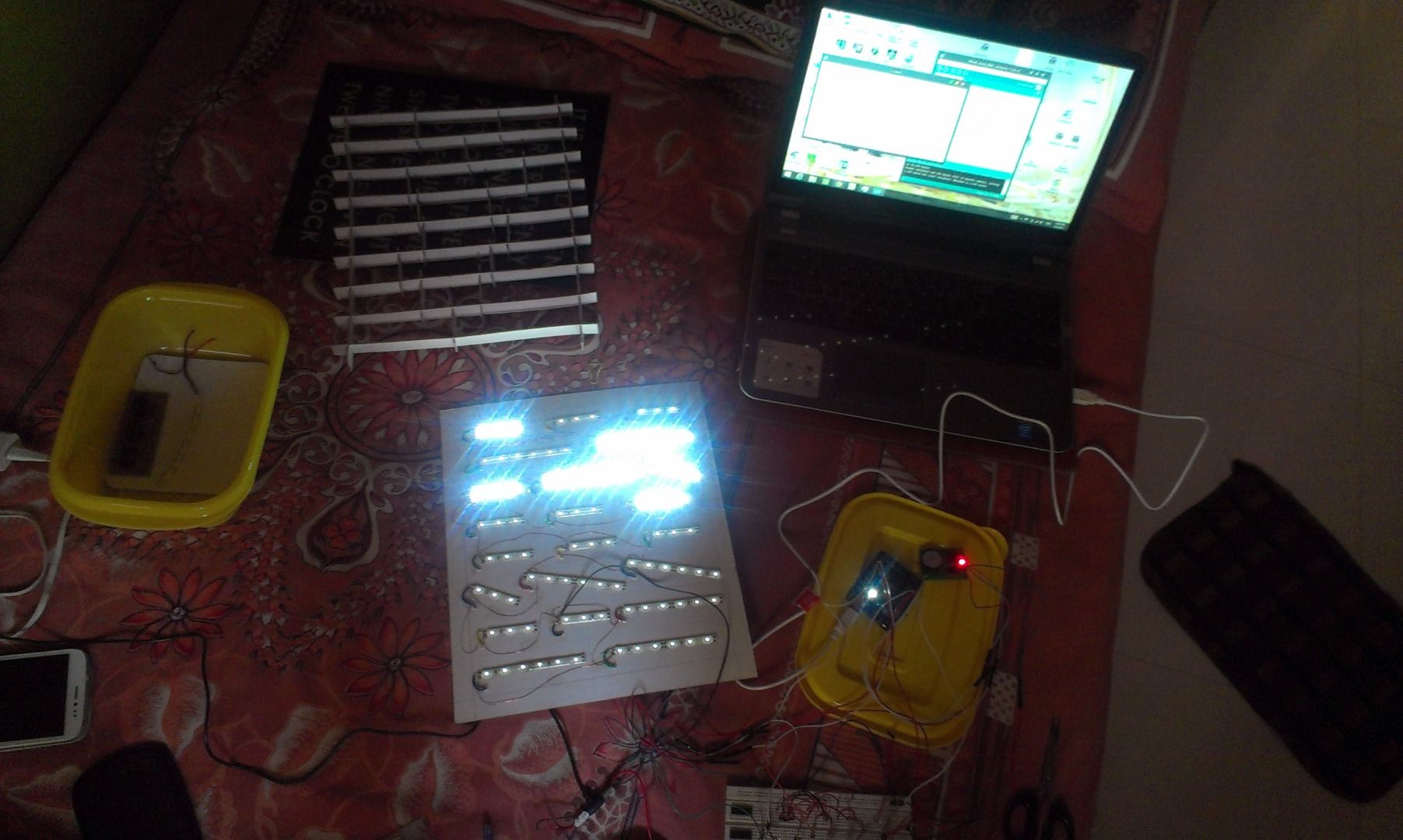 Simple Word Clock (arduino) : 6 Steps (with Pictures) - Instructables