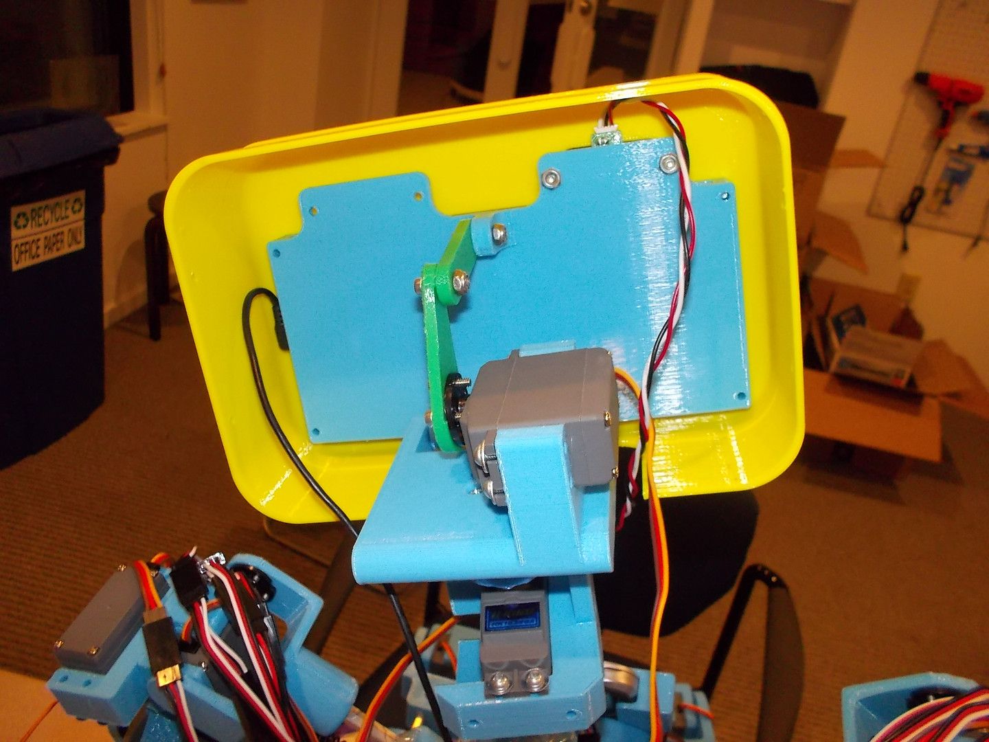 ASPIR: Full-Size 3D-Printed Humanoid Robot : 80 Steps (with Pictures ...