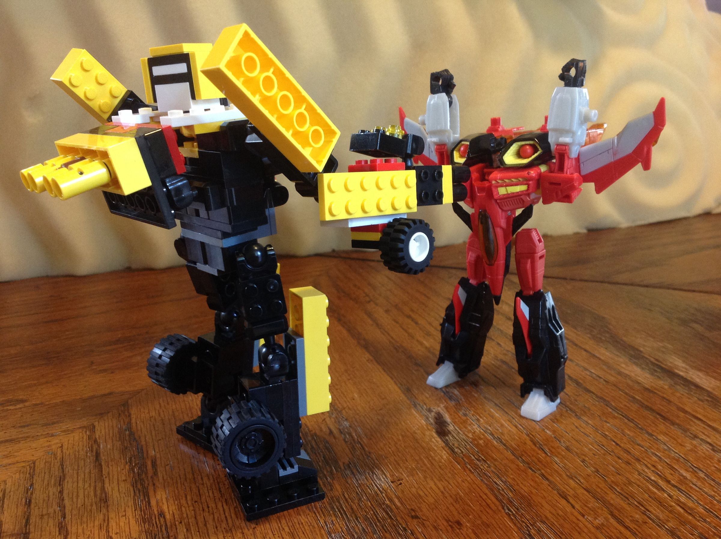 Lego Transformer: Huffer? a War for Cybertron Constructicon? You Decide ...