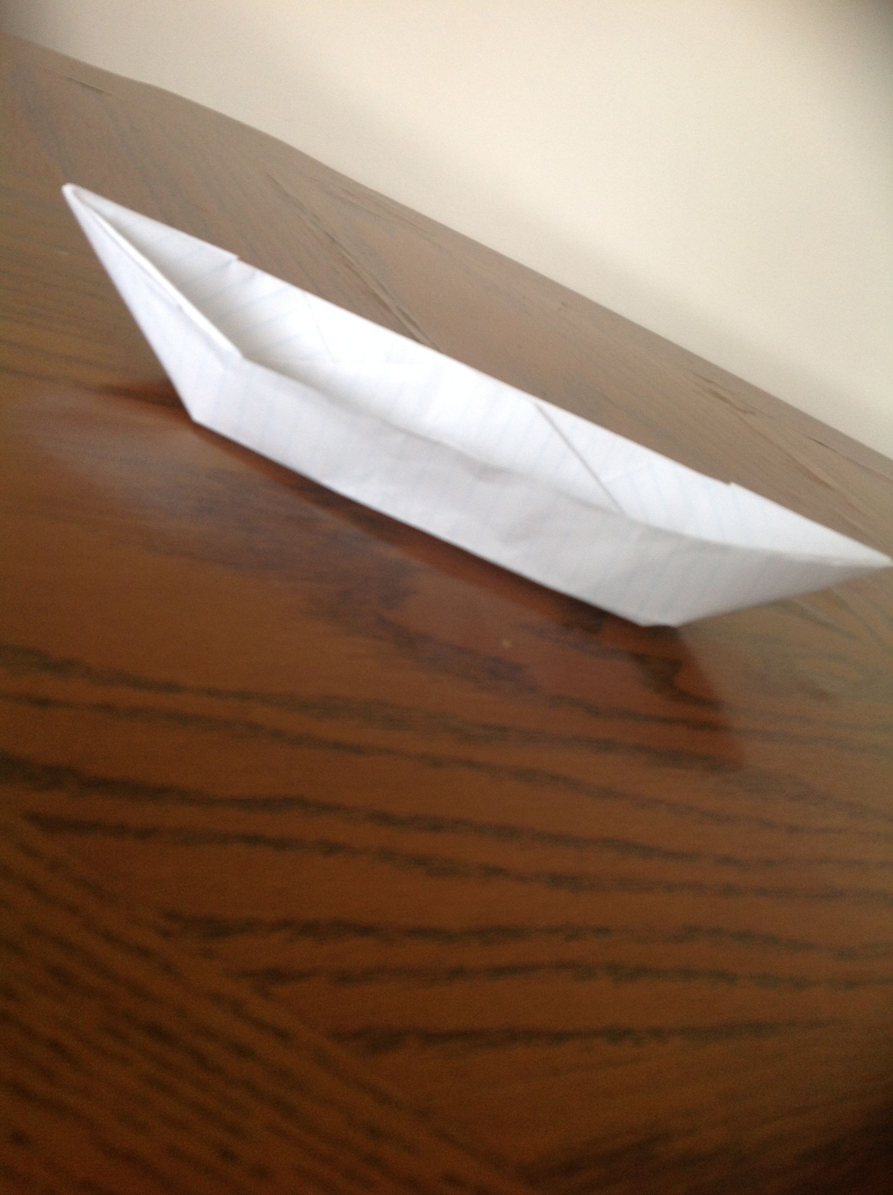 How to Do a Super Easy Origami Boat : 6 Steps - Instructables