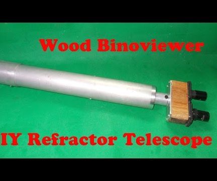 DIY Wood Binoviewer From Nikon Microscope Erecting Prism Homemade ...
