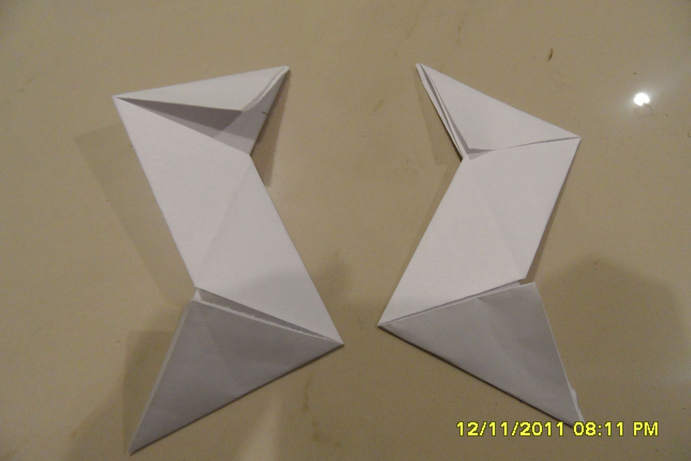 How to Make a Paper Shuriken : 13 Steps - Instructables