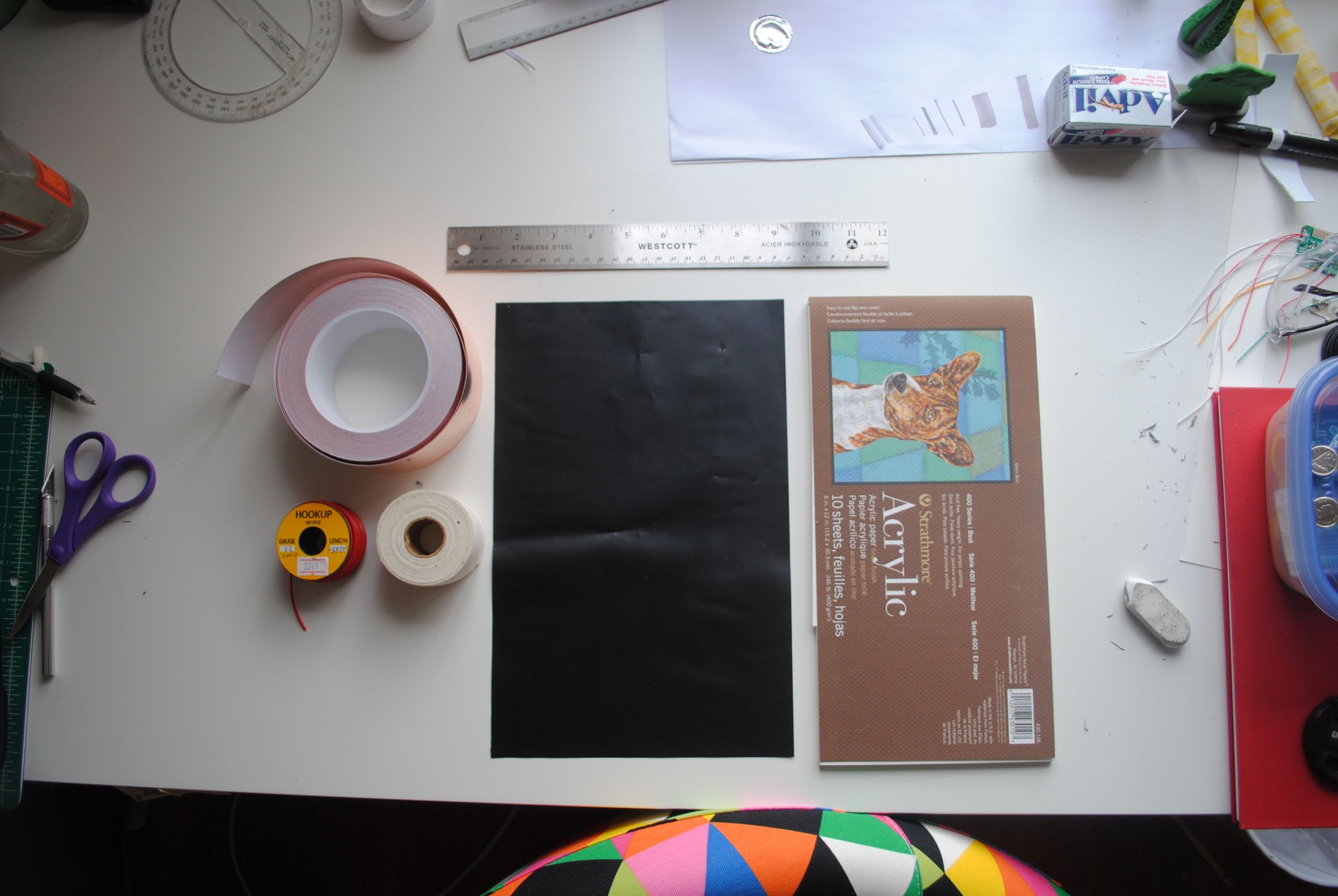 Velostat Homemade Pressure Sensor Mat : 6 Steps (with Pictures ...