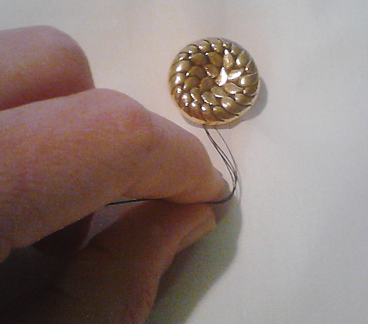 How to Professionally Sew on a Button by Hand : 14 Steps - Instructables