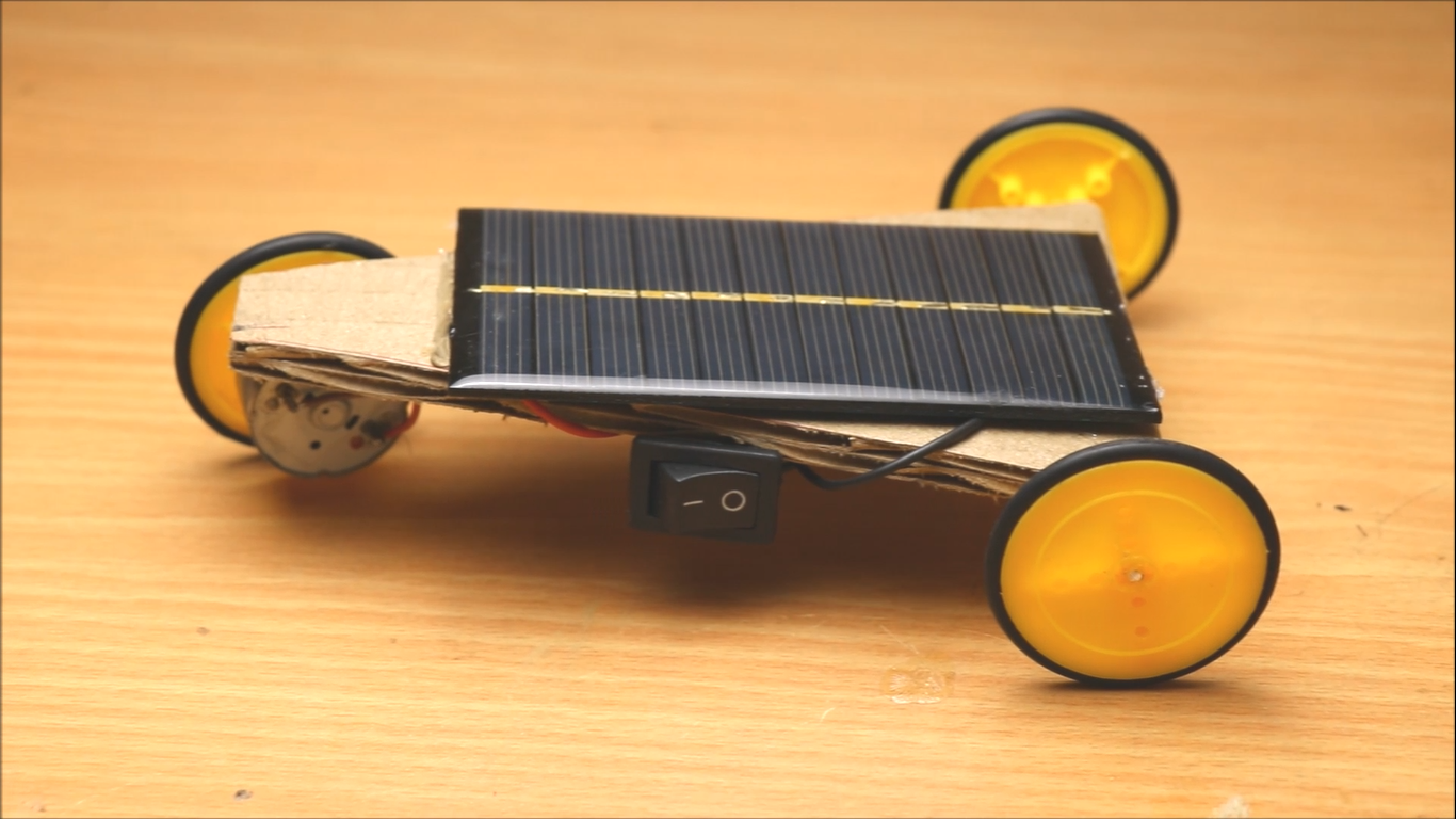 DIY Mini Solar Car : 4 Steps - Instructables
