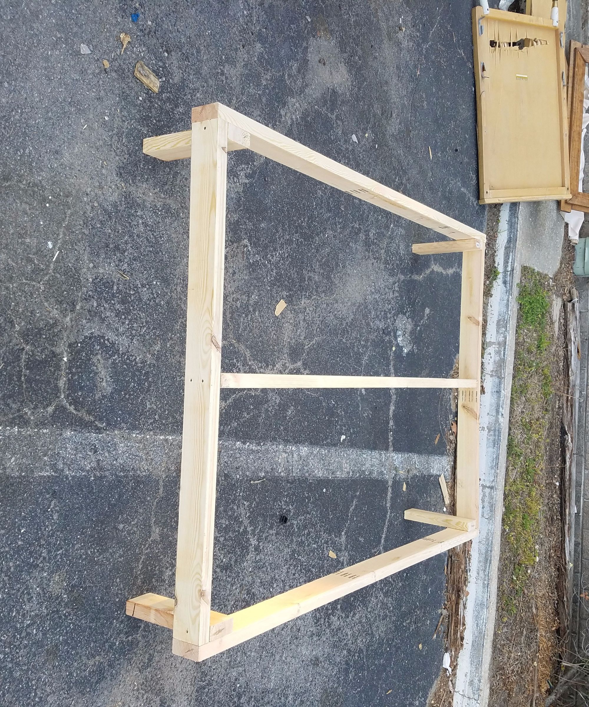 2x4 Full Bed Frame Quick, Fast and in a Hurry : 4 Steps (with Pictures ...