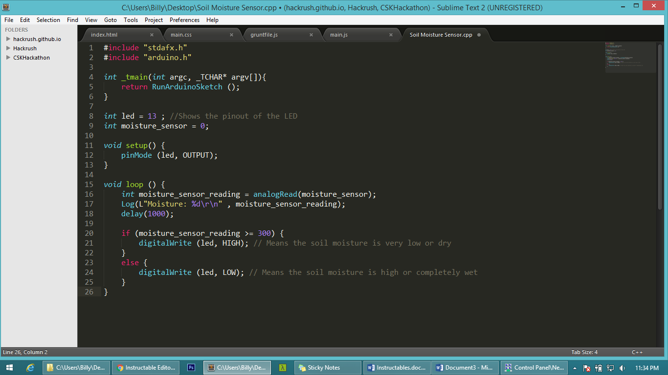 Soil Moisture Sensor - Intel Galileo : 5 Steps - Instructables