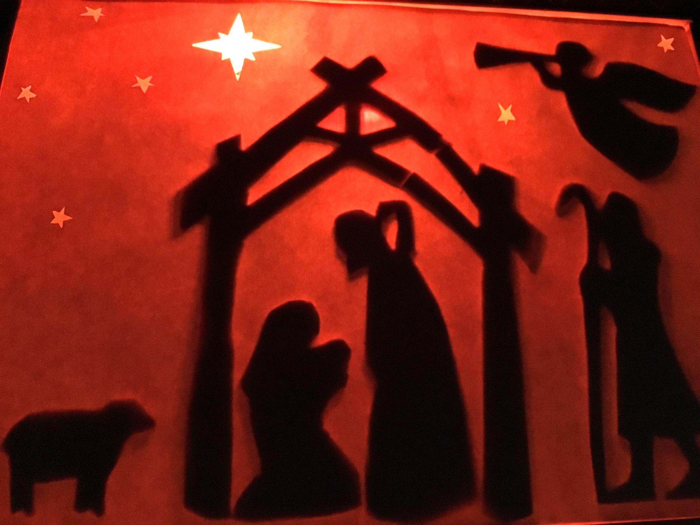 Manger Scene Table Lamp As Christmas Decor : 8 Steps (with Pictures ...