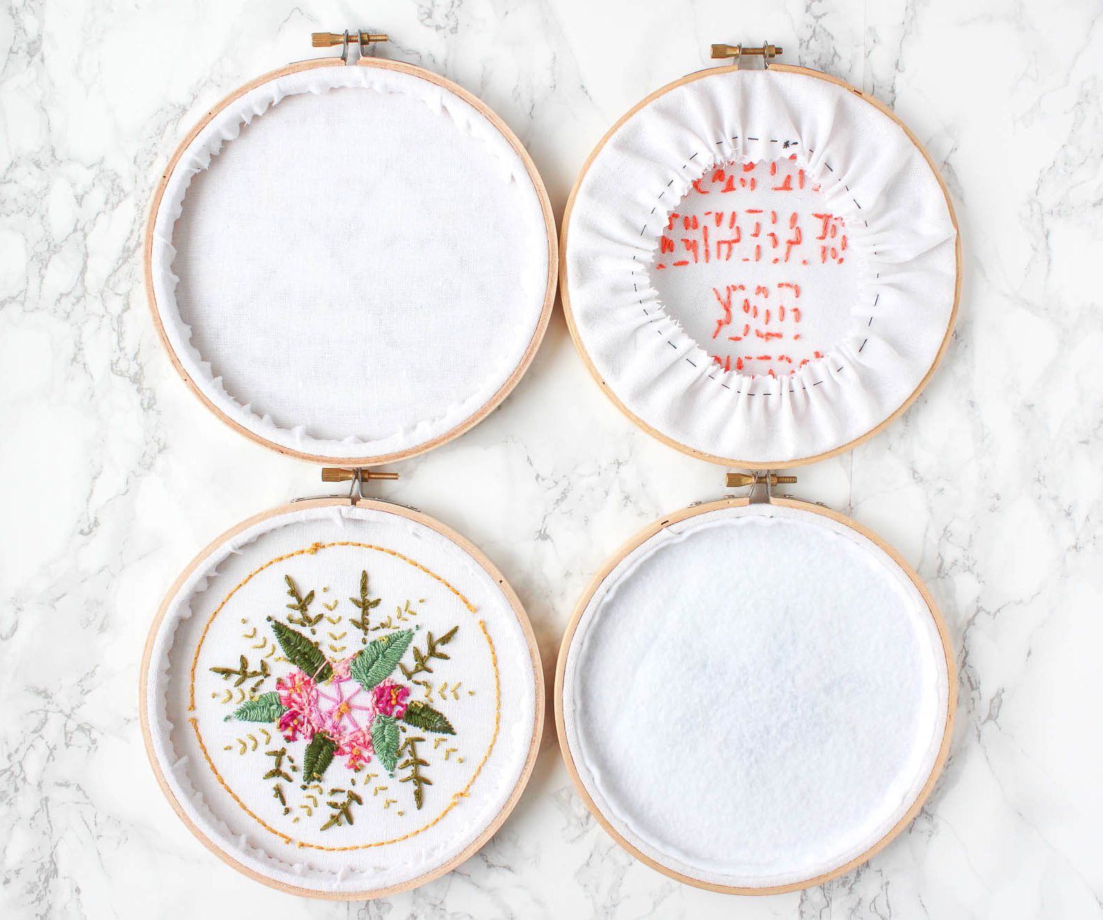 Finishing and Framing in Hoops : 4 Steps - Instructables