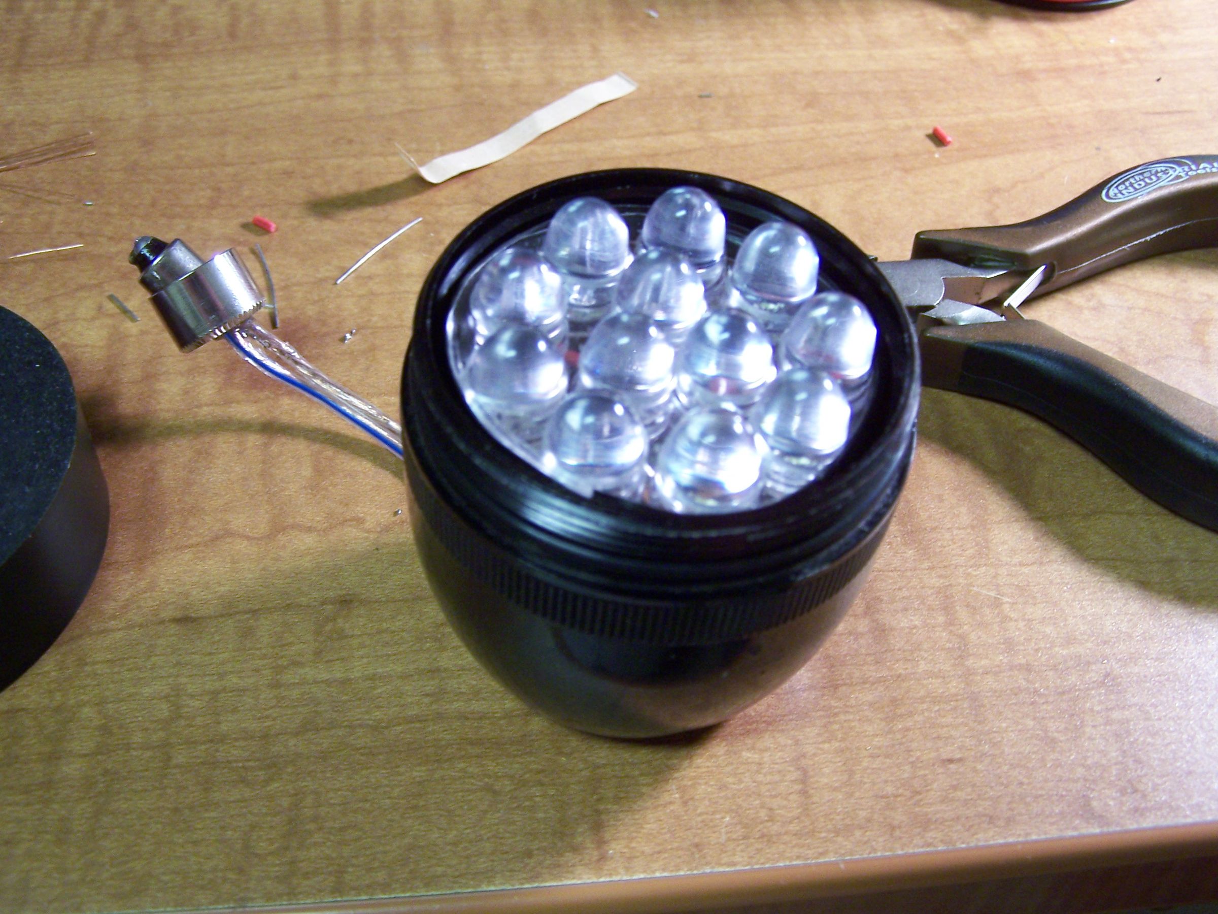 High-powered LED Mag-lite Conversion : 9 Steps (with Pictures ...