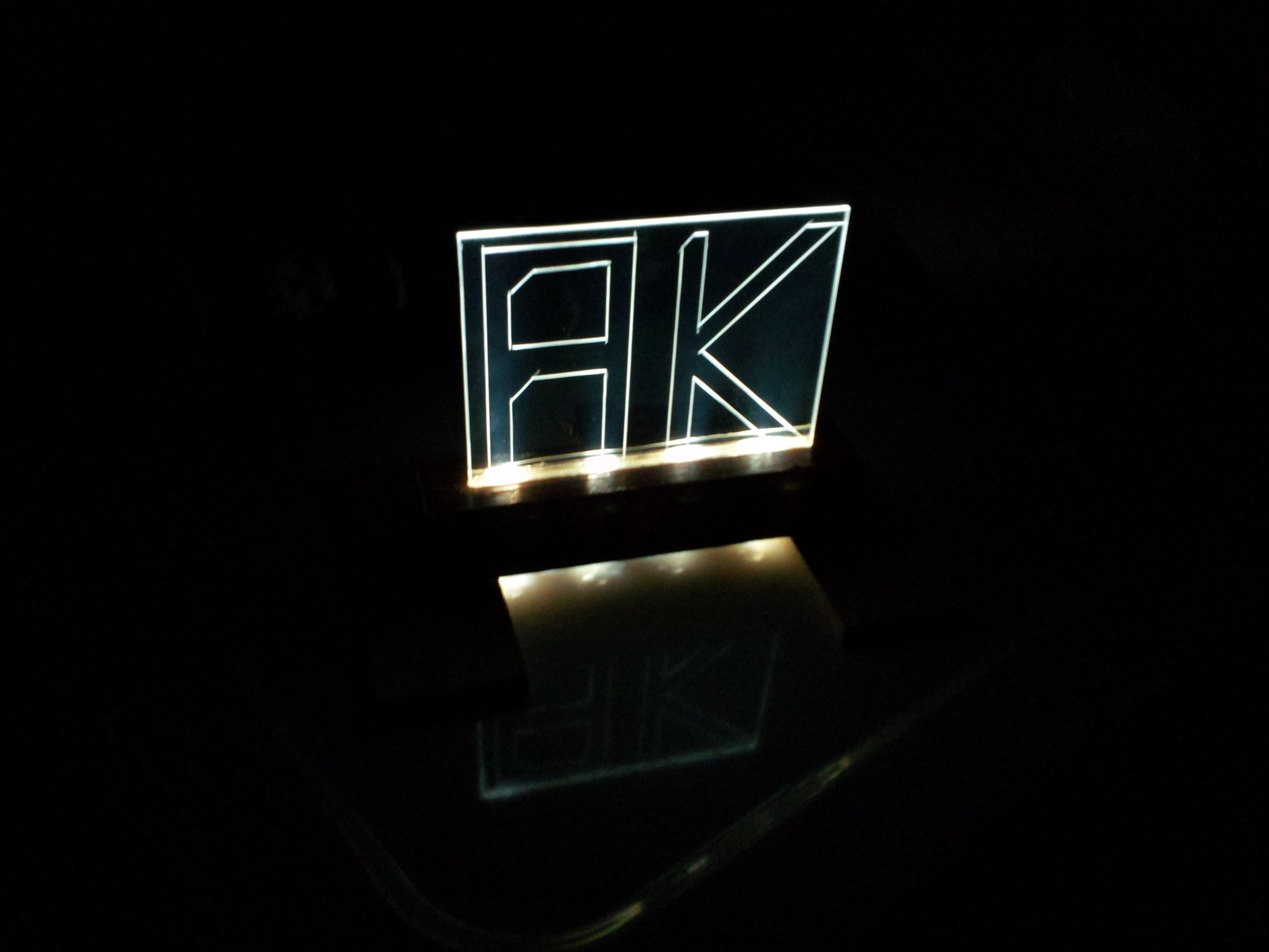 Acrylic LED Sign - Instructables
