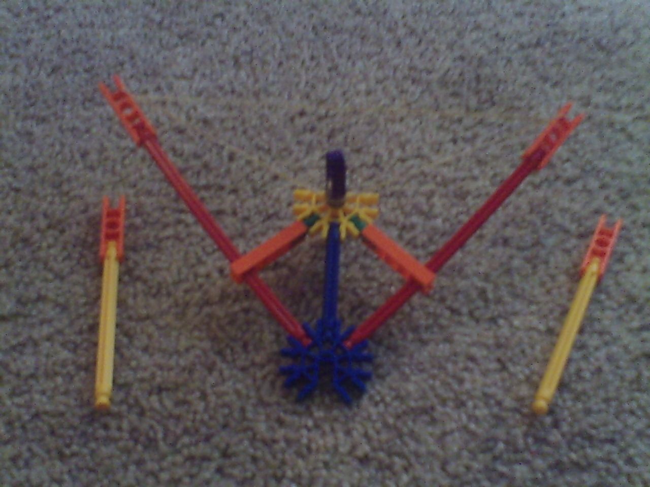 Knex Mini Bow and Arrow : 4 Steps - Instructables