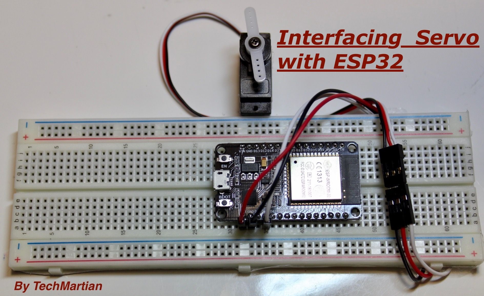 Interfacing Servo Motor With ESP32 : 4 Steps (with Pictures ...