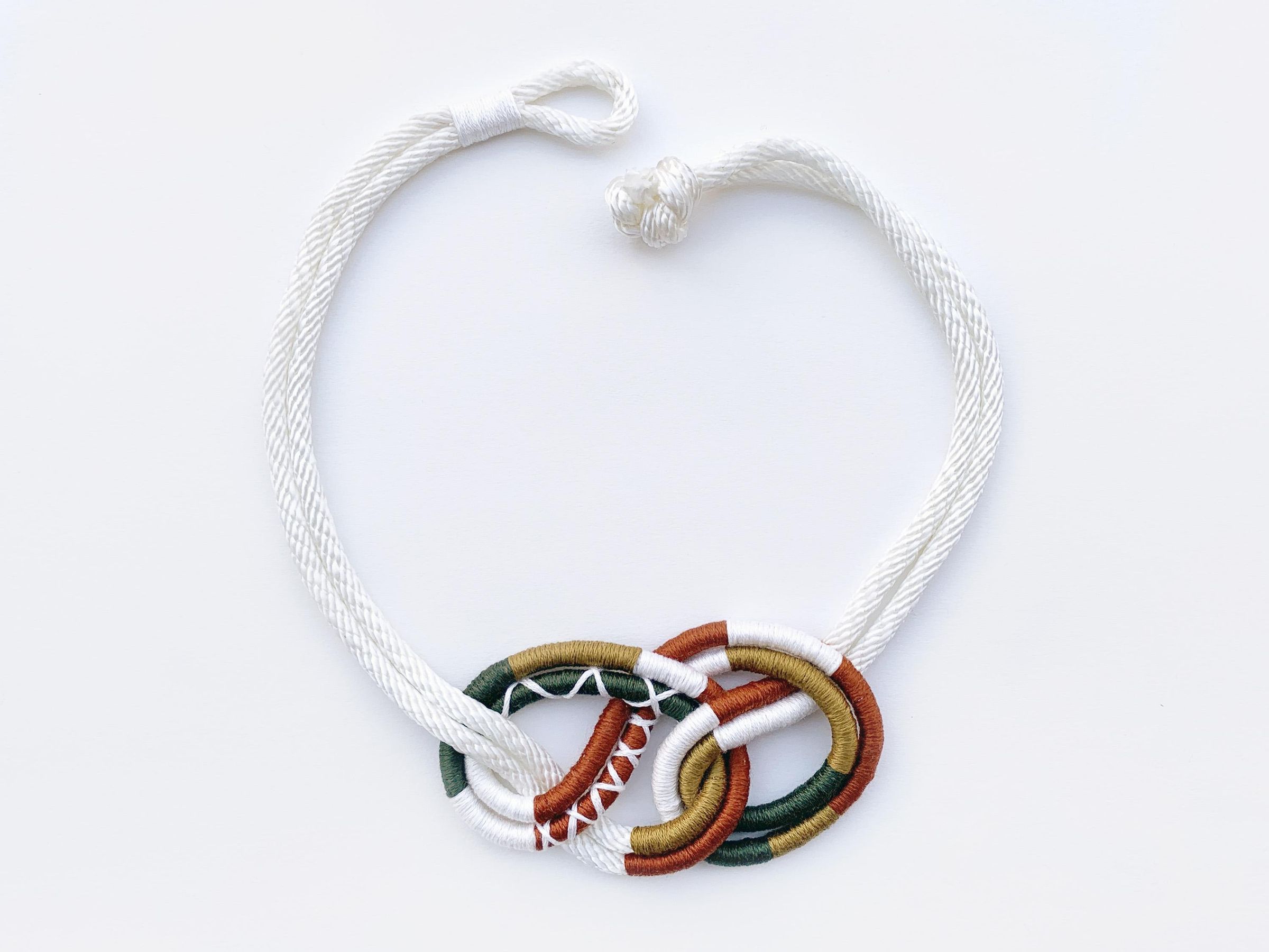 Wrapped Rope Macrame Knot Necklace : 6 Steps (with Pictures ...
