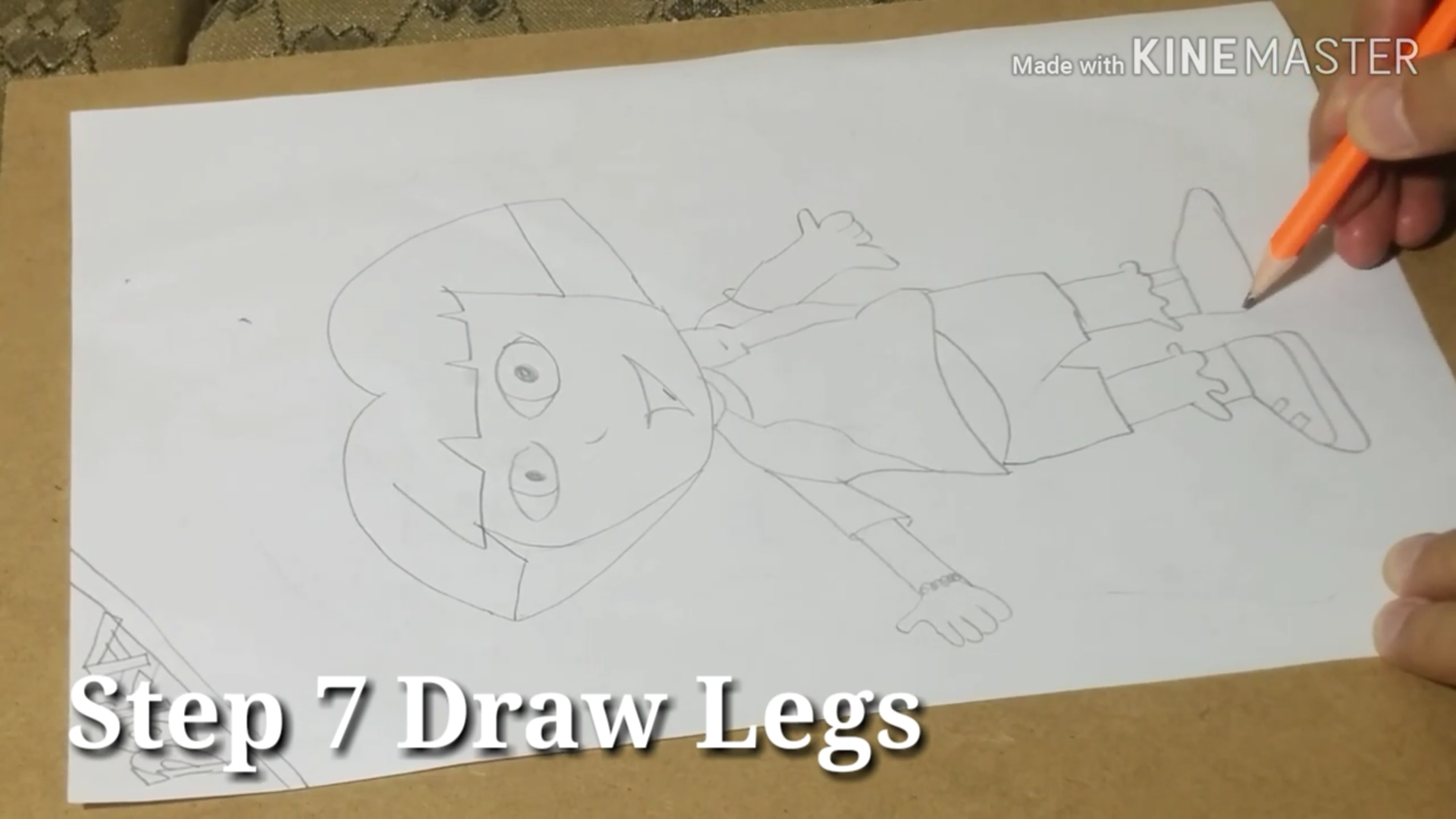 Draw Dora Cartoon Step by Step : 7 Steps - Instructables