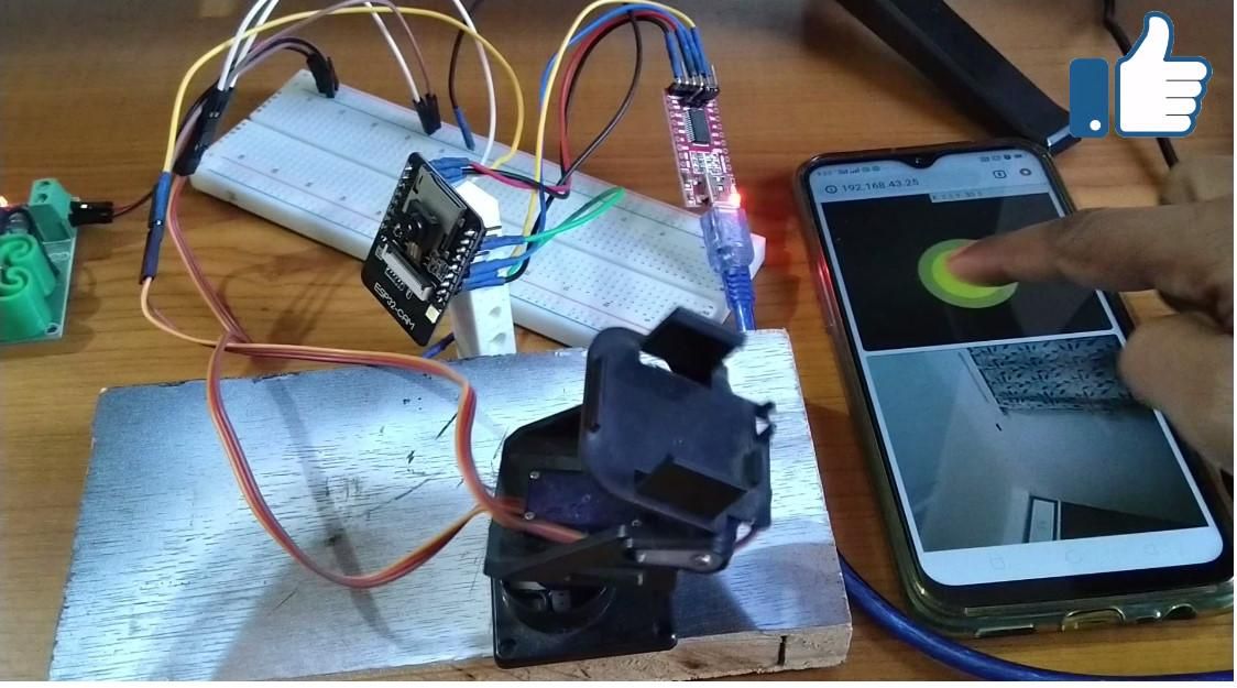 Pan Tilt Wifi Camera Controlled by Smartphone With ESP32 : 5 Steps - Instructables