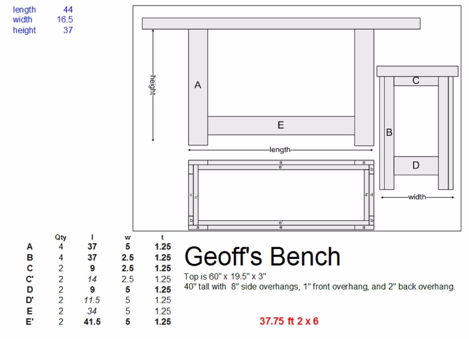 Build a Portable Workbench Any Size You Want : 14 Steps (with Pictures ...