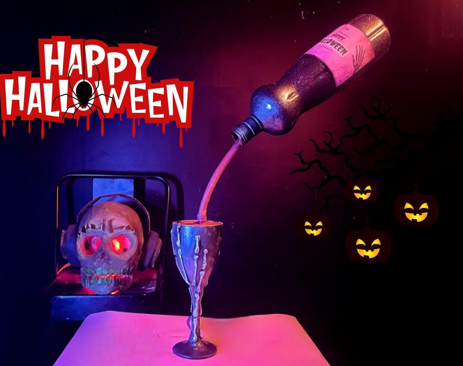 The Floating Halloween Illusion 🎃 : 12 Steps (with Pictures ...