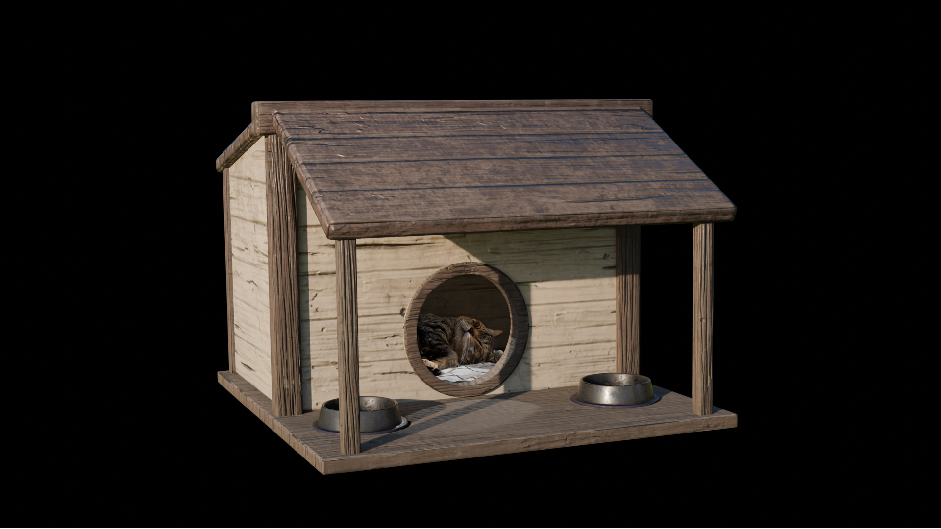 Outdoor Mini Cat House : 5 Steps - Instructables