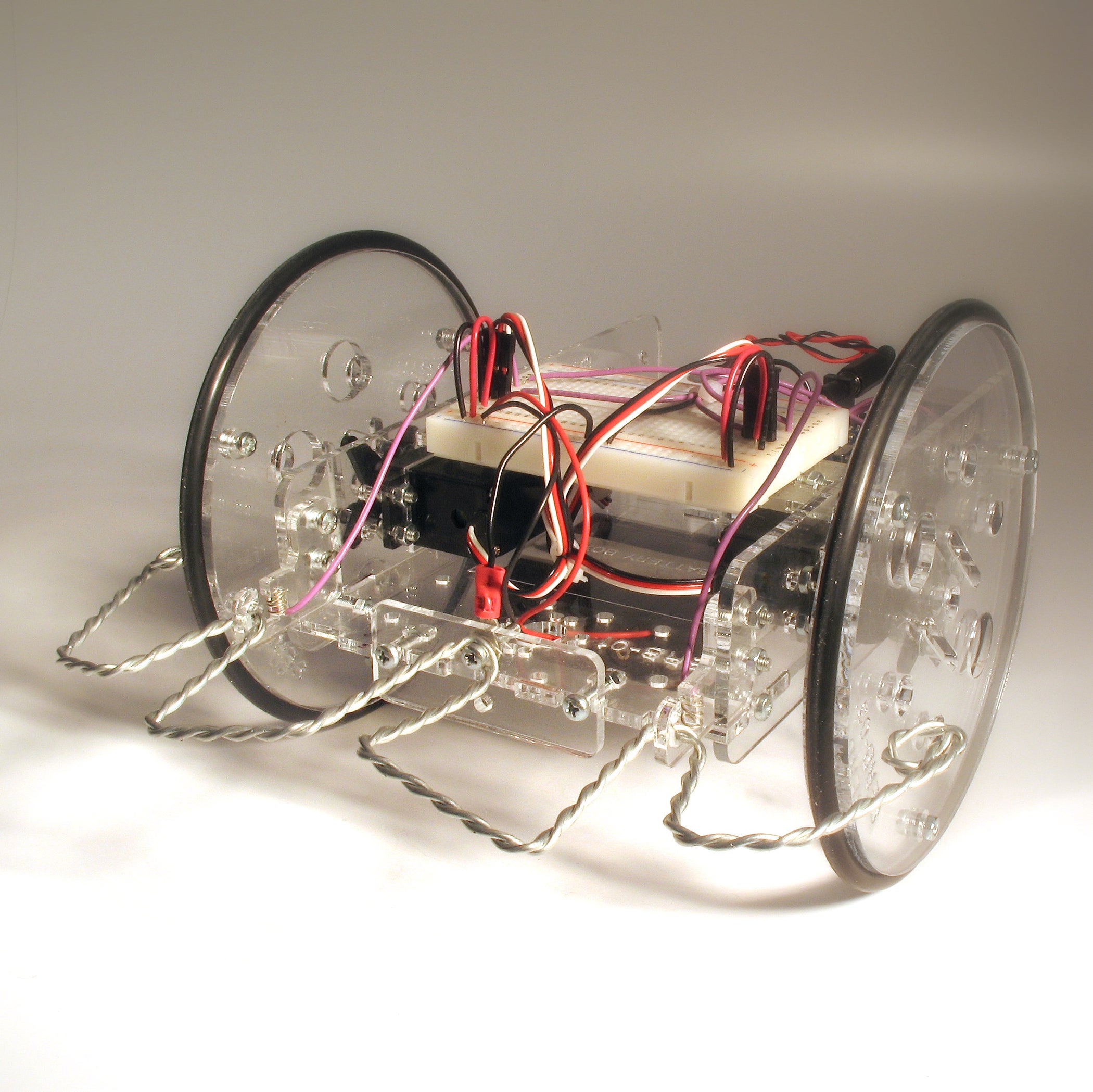 Add Obstacle Detecting Whiskers to Your Robot : 6 Steps - Instructables