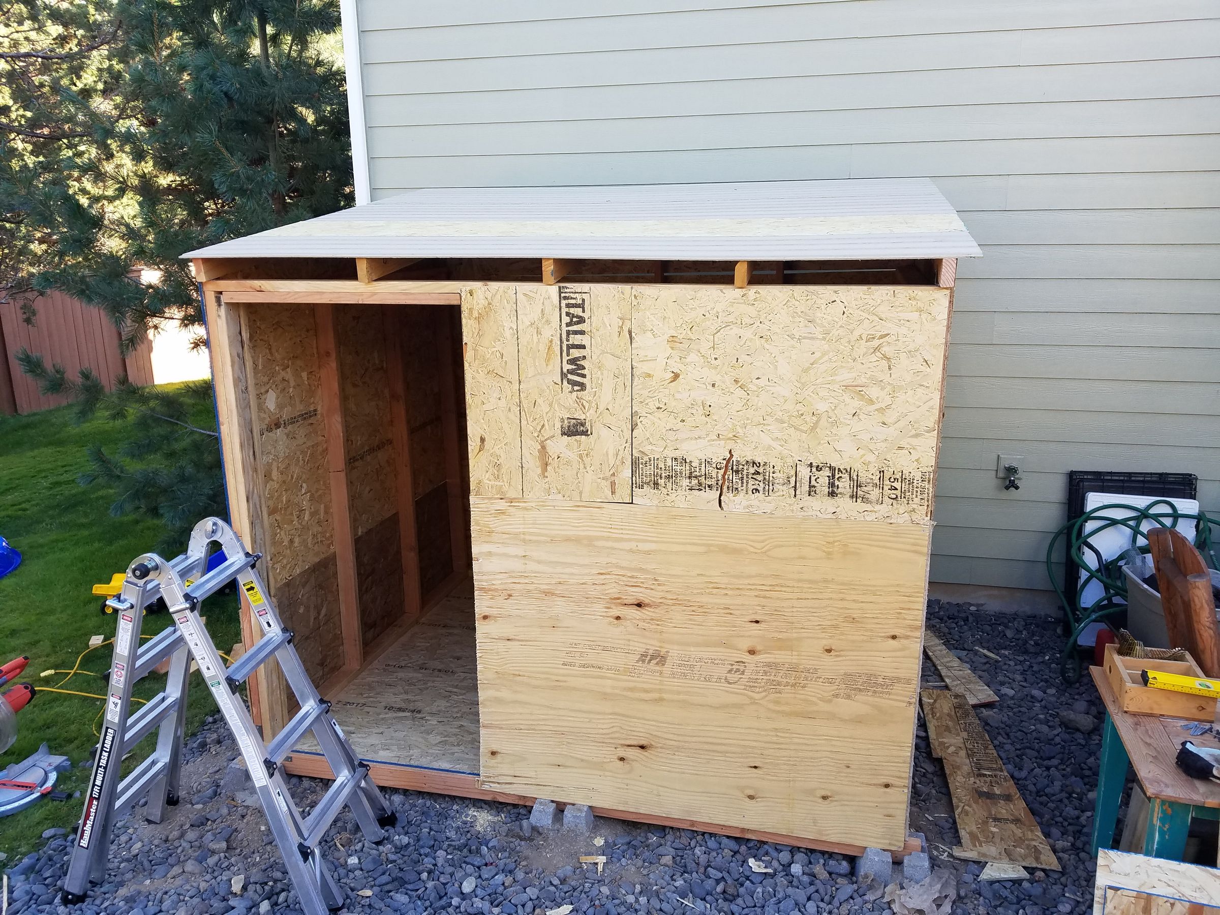 Reclaimed Nearly Free Tool Shed : 9 Steps (with Pictures) - Instructables