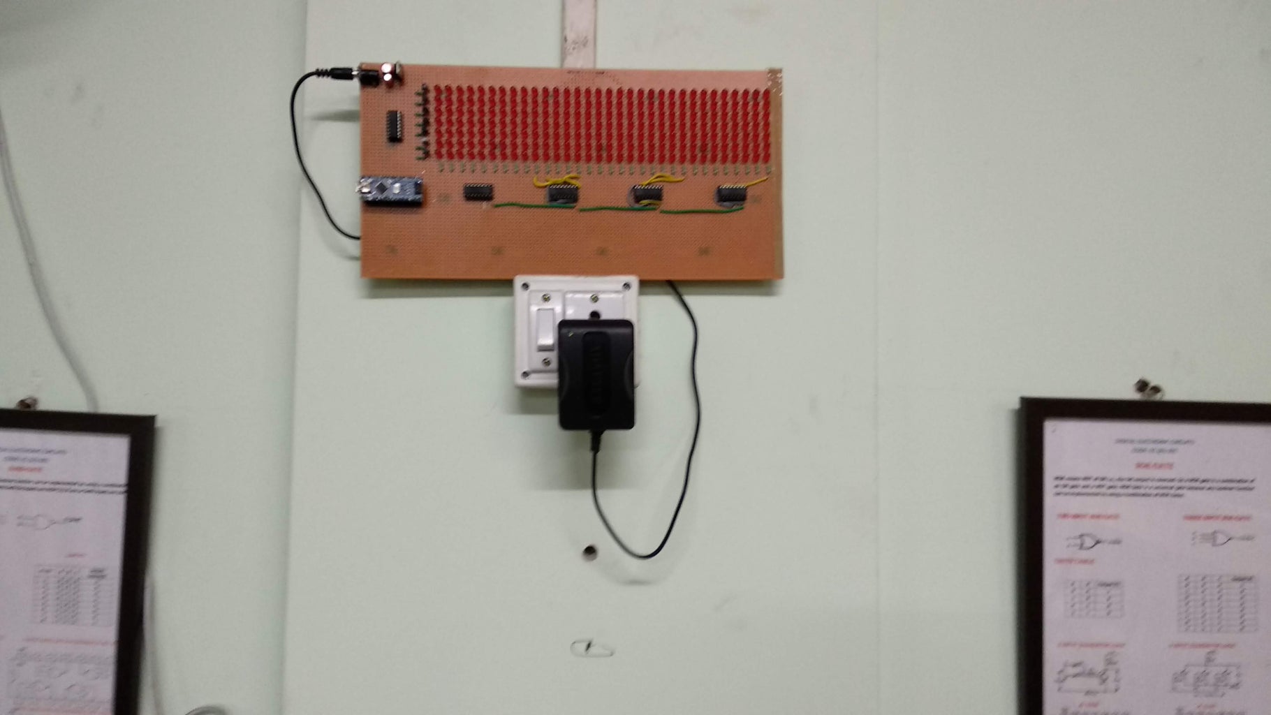 Diy Led Dot Matrix Scrolling Display Using Arduino 6 Steps Instructables