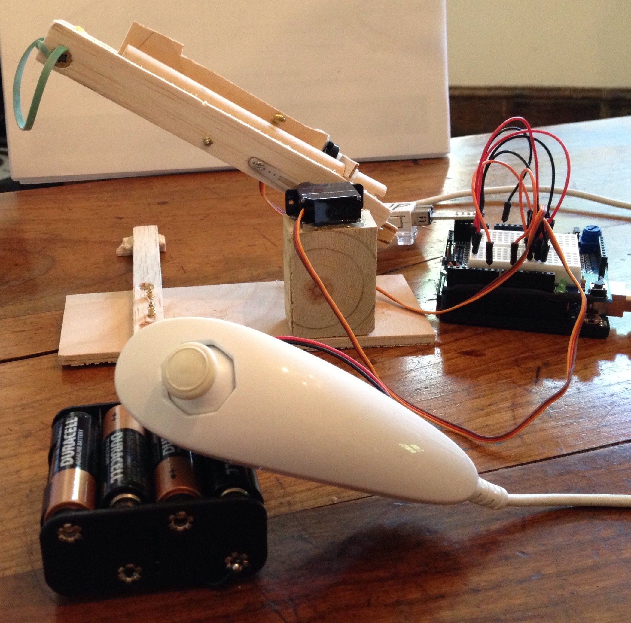 Wii Nunchuck Controlled Turret : 4 Steps - Instructables