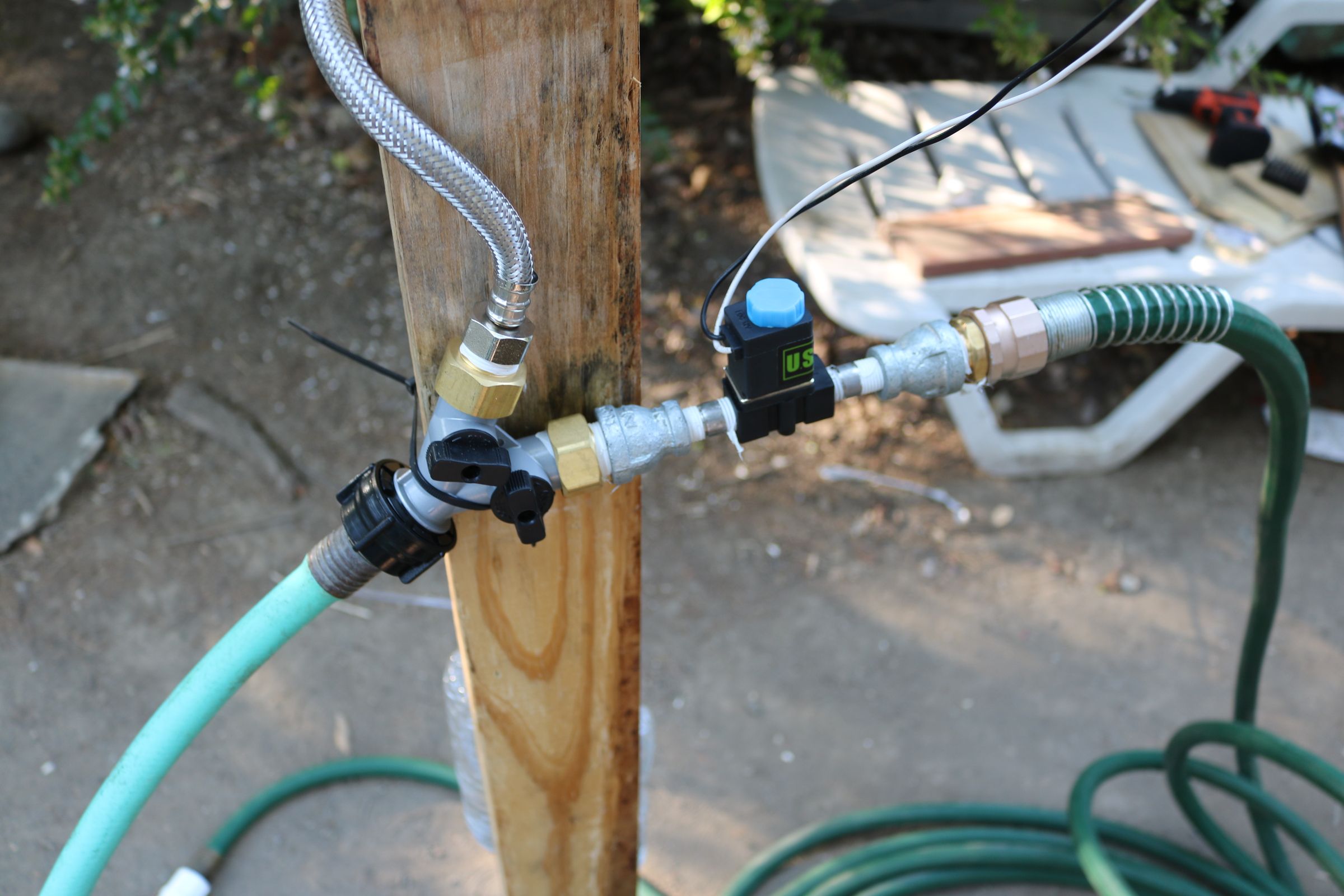 Automatic Chicken Watering System With Upcycled Bottles : 14 Steps ...
