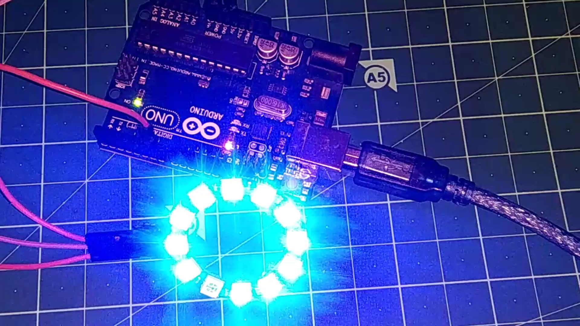 Arduino Ws2812 LED or Neopixel Led Strip or Ring Tutorial : 4 Steps ...