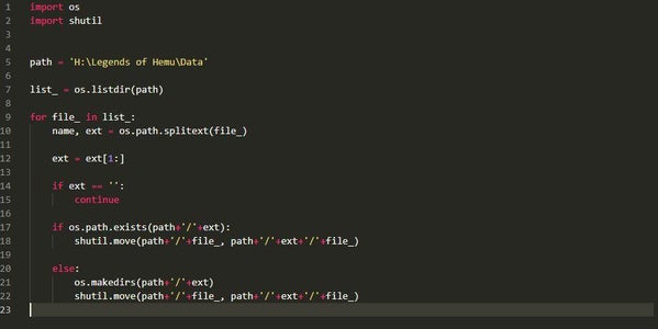 Automatic File Sorter With Python 4 Steps Instructables 8911