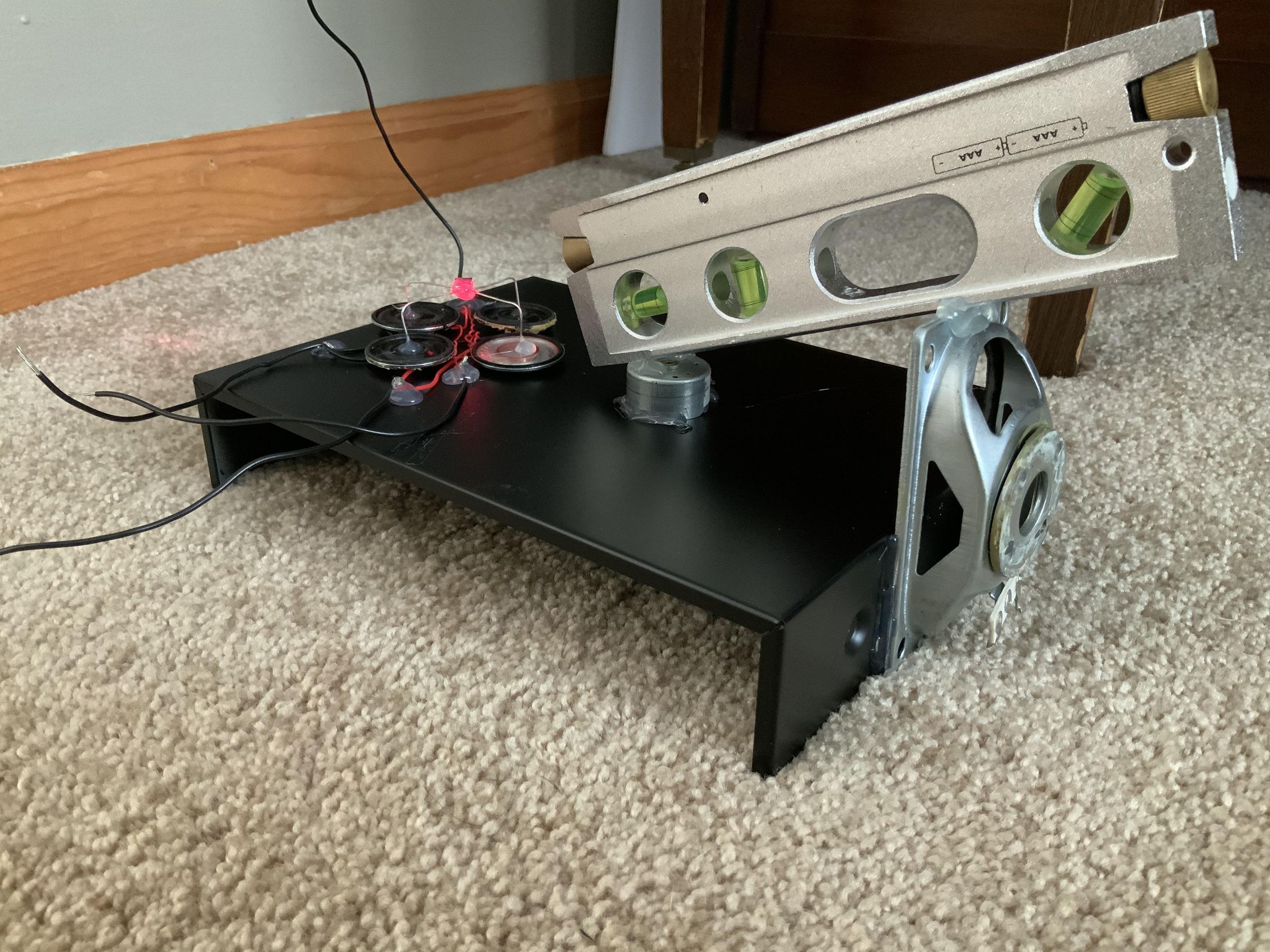 Analog Laser Display With Speakers : 9 Steps - Instructables