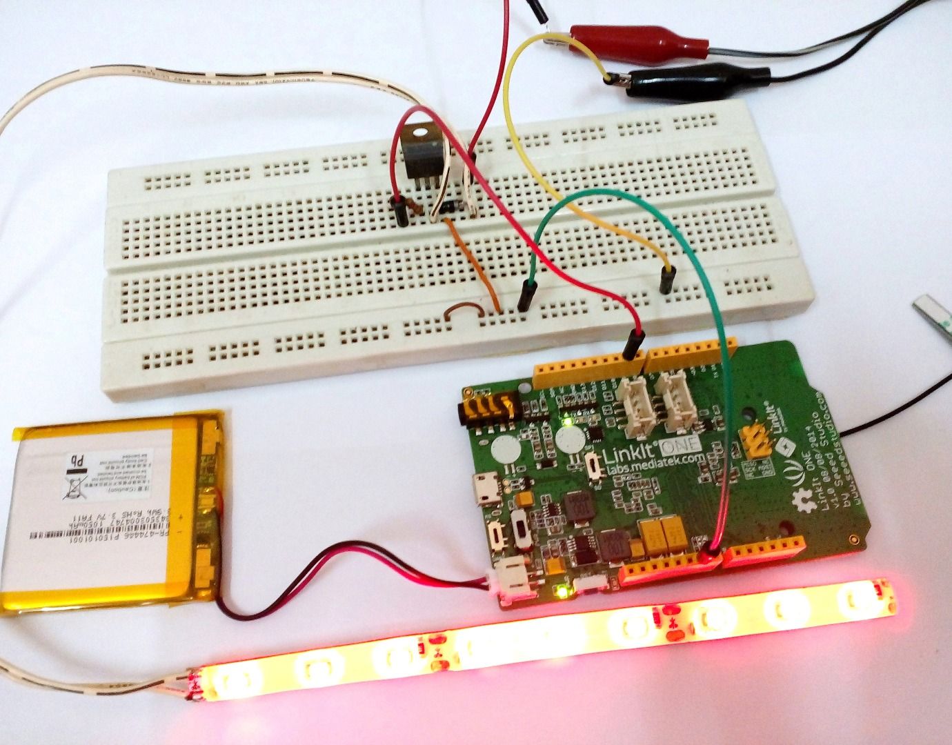 LinkIt ONE Bluetooth PWM LED Control : 6 Steps - Instructables