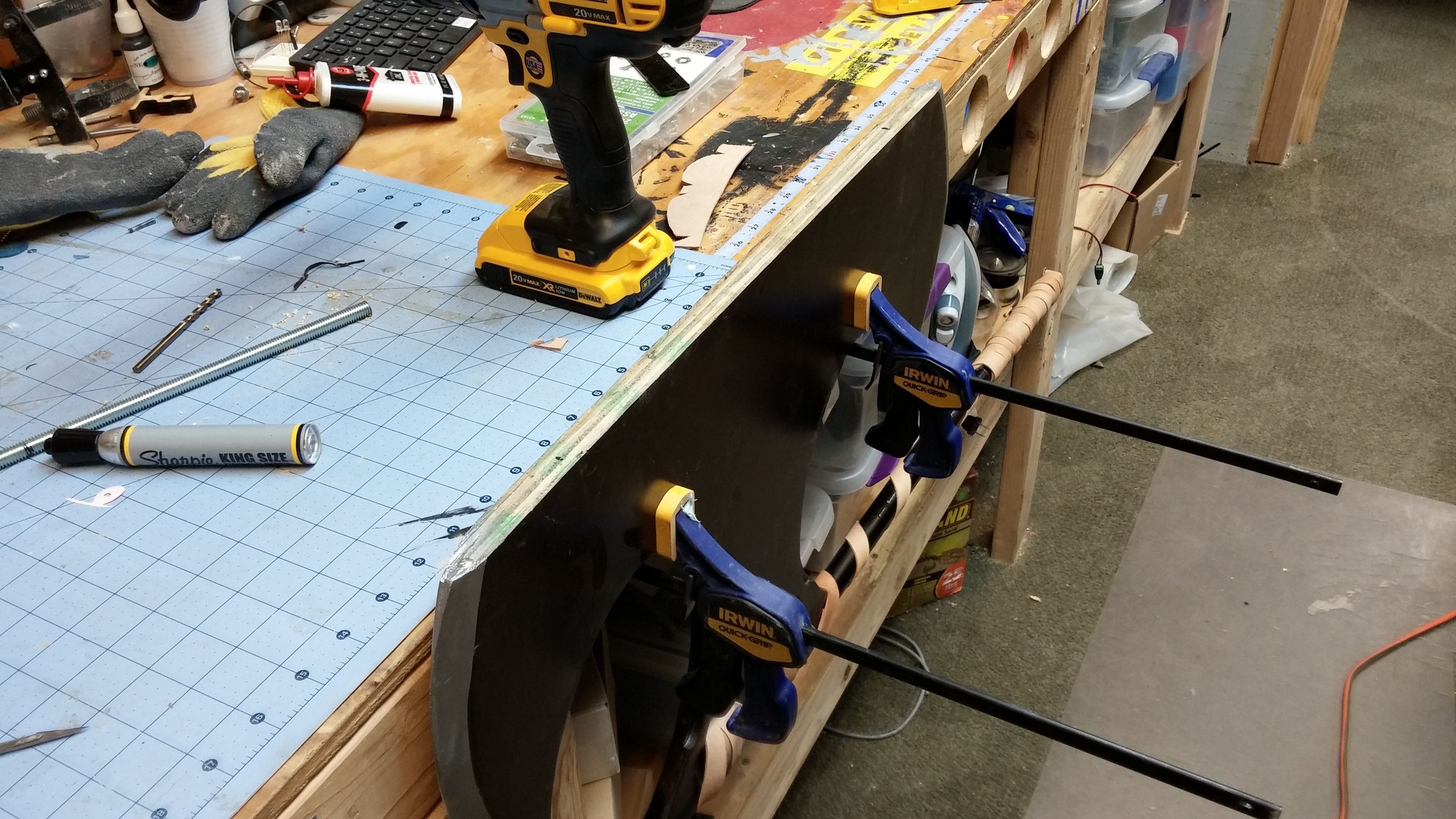 Viking Axe in Wall Floating Shelf : 14 Steps (with Pictures ...