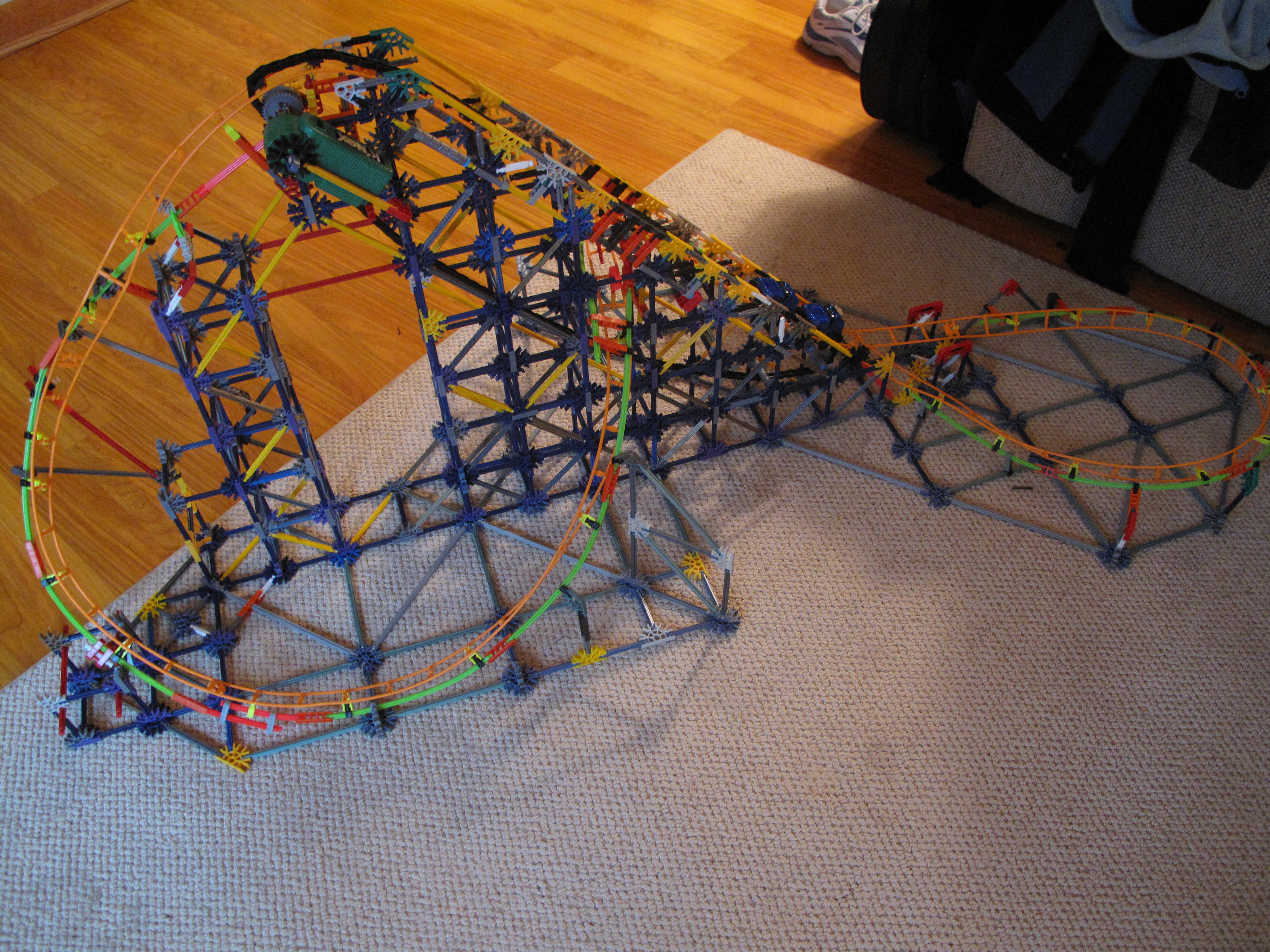 Steel Python Knex Roller Coaster - Instructables