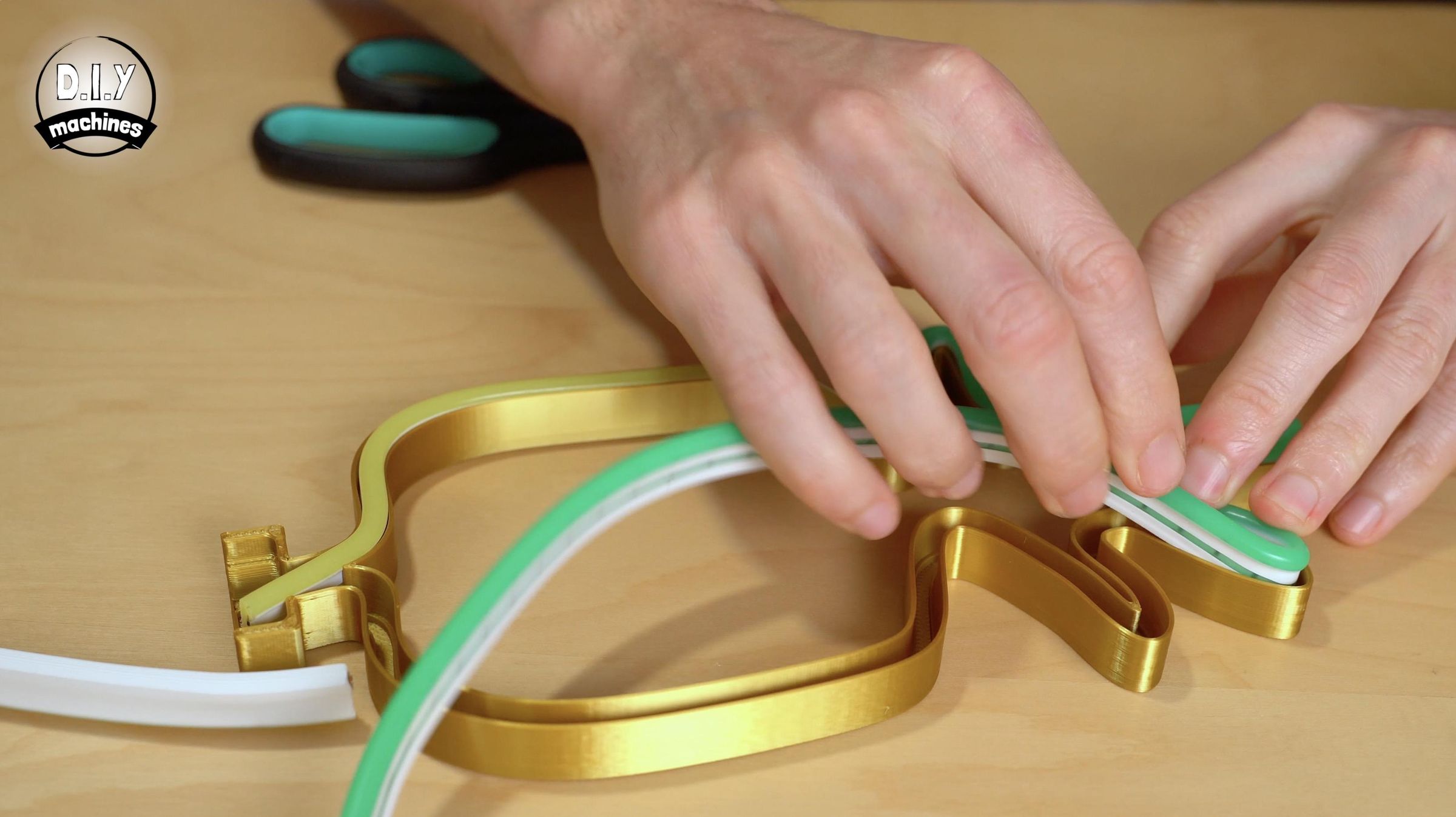 Make Your Own Customisable Desktop LED Neon Signs / Lights : 18 Steps ...