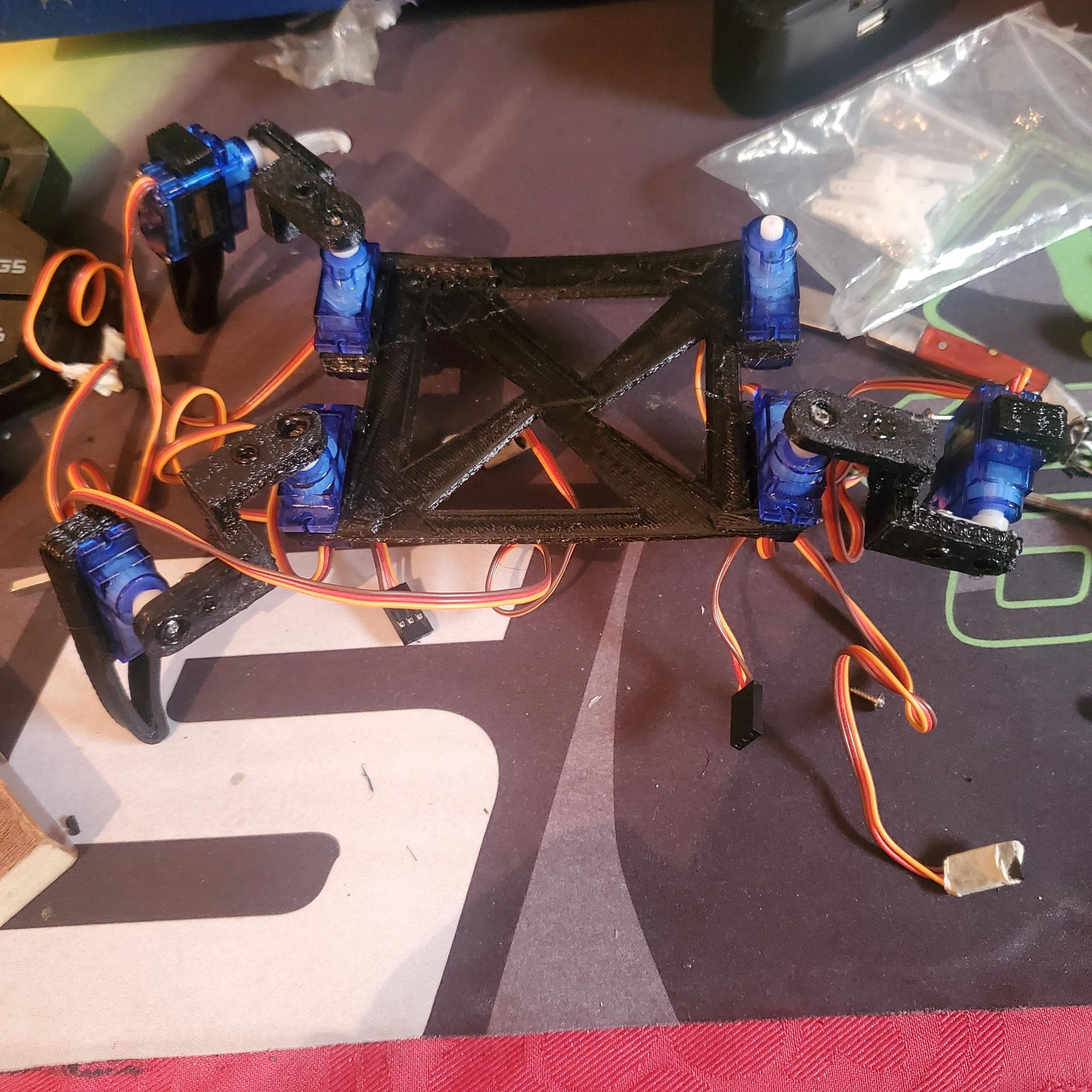 Spider Robot DIY (Quadruped) : 4 Steps (with Pictures) - Instructables