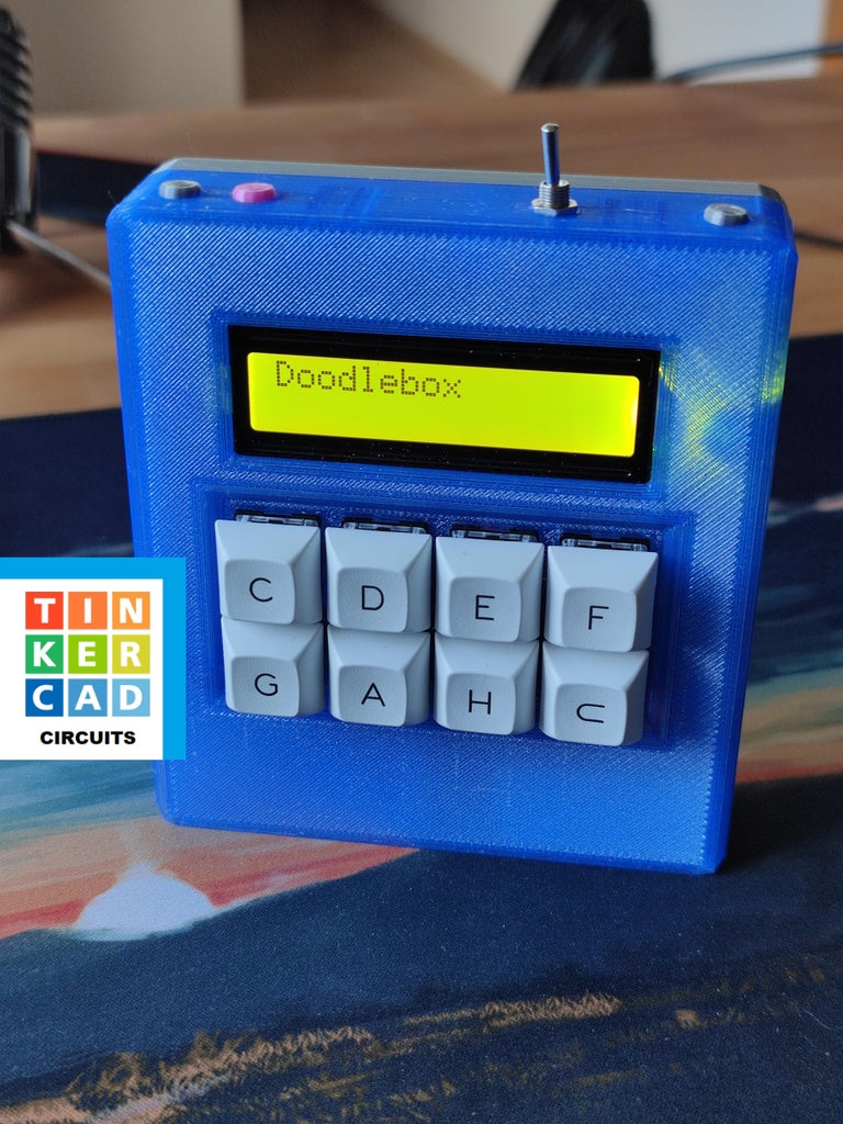 Doodlebox Portable Arduino Piano 5 Steps With Pictures Instructables